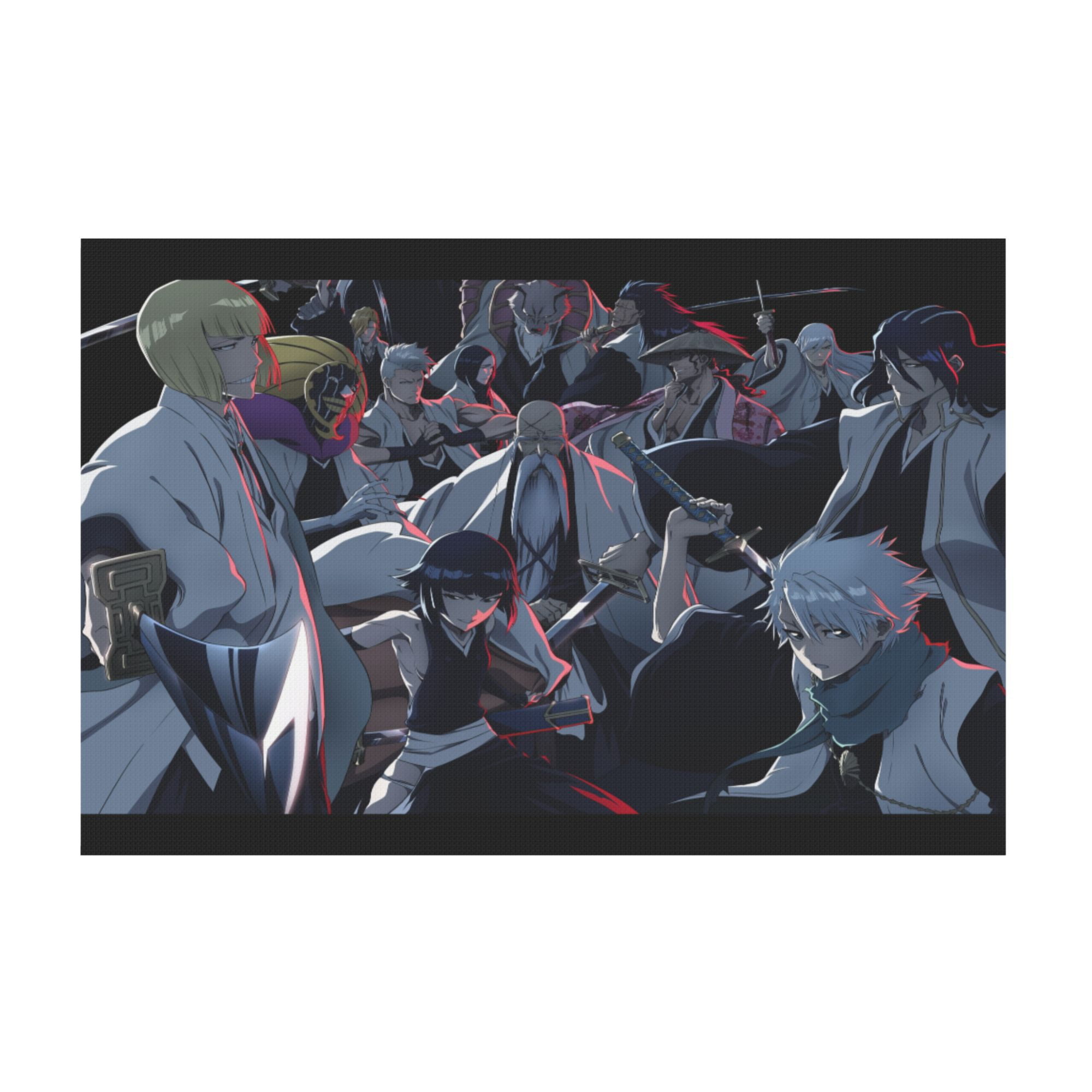 Qingyee Anime Poster Polyester Multi Size Decorative Poster, BLEACH ...