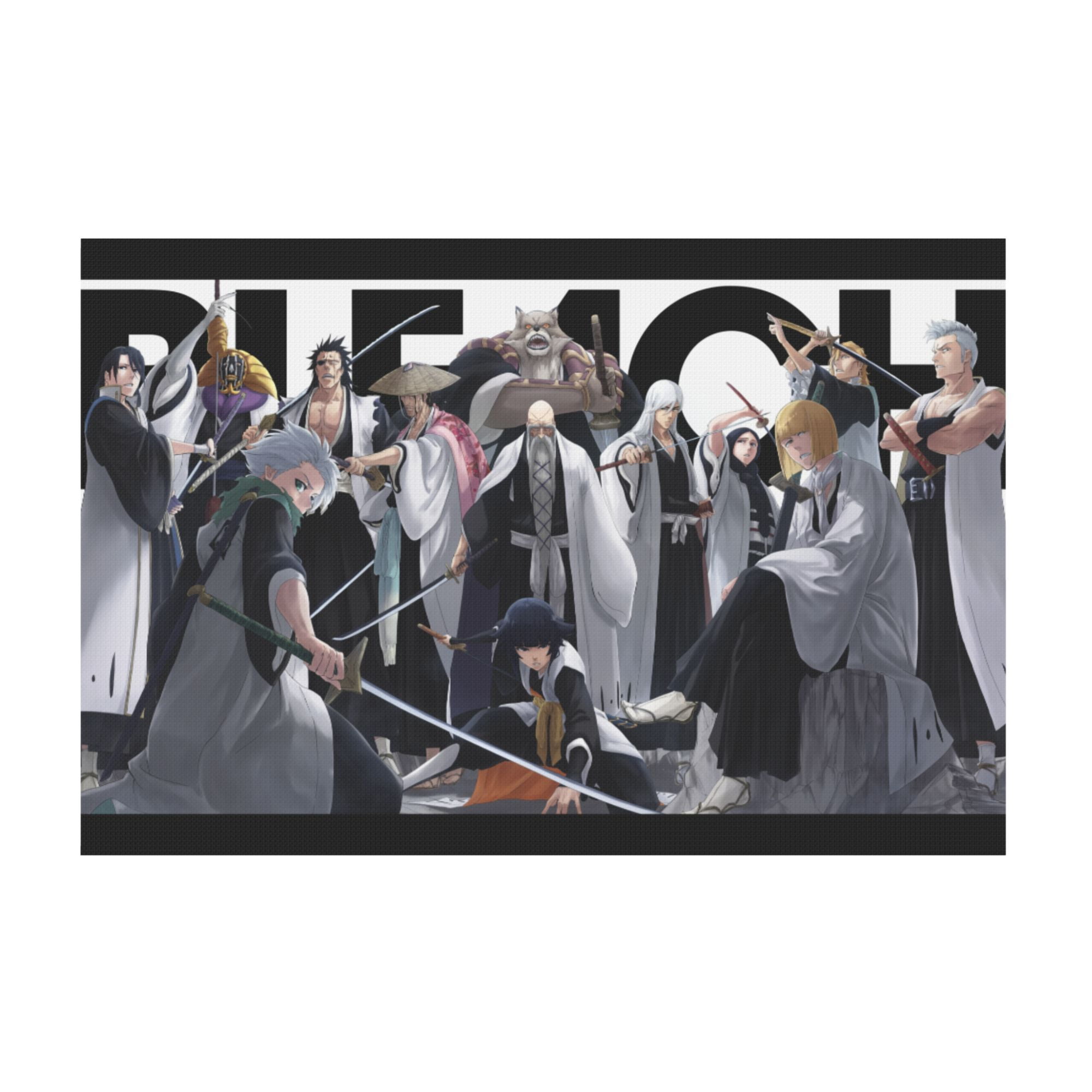 Qingyee Anime Poster Polyester Multi Size Decorative Poster, BLEACH ...
