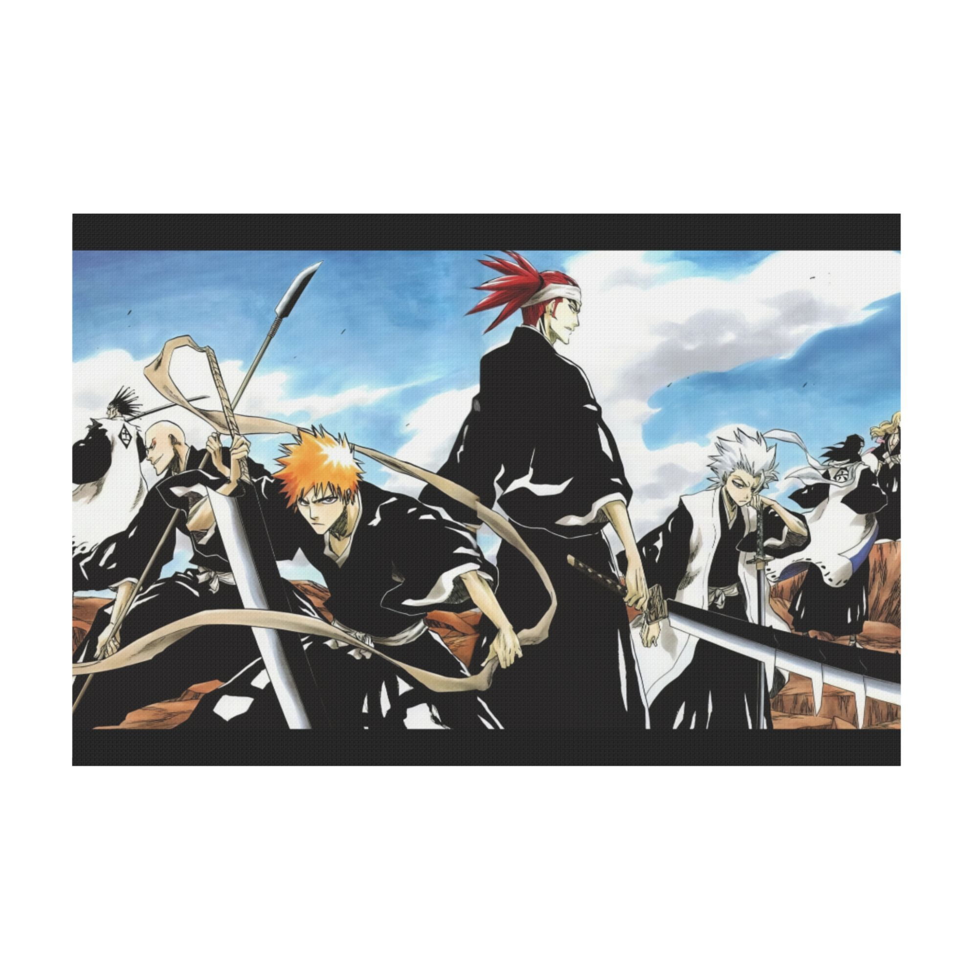 Qingyee Anime Poster Polyester Multi Size Decorative Poster, BLEACH ...
