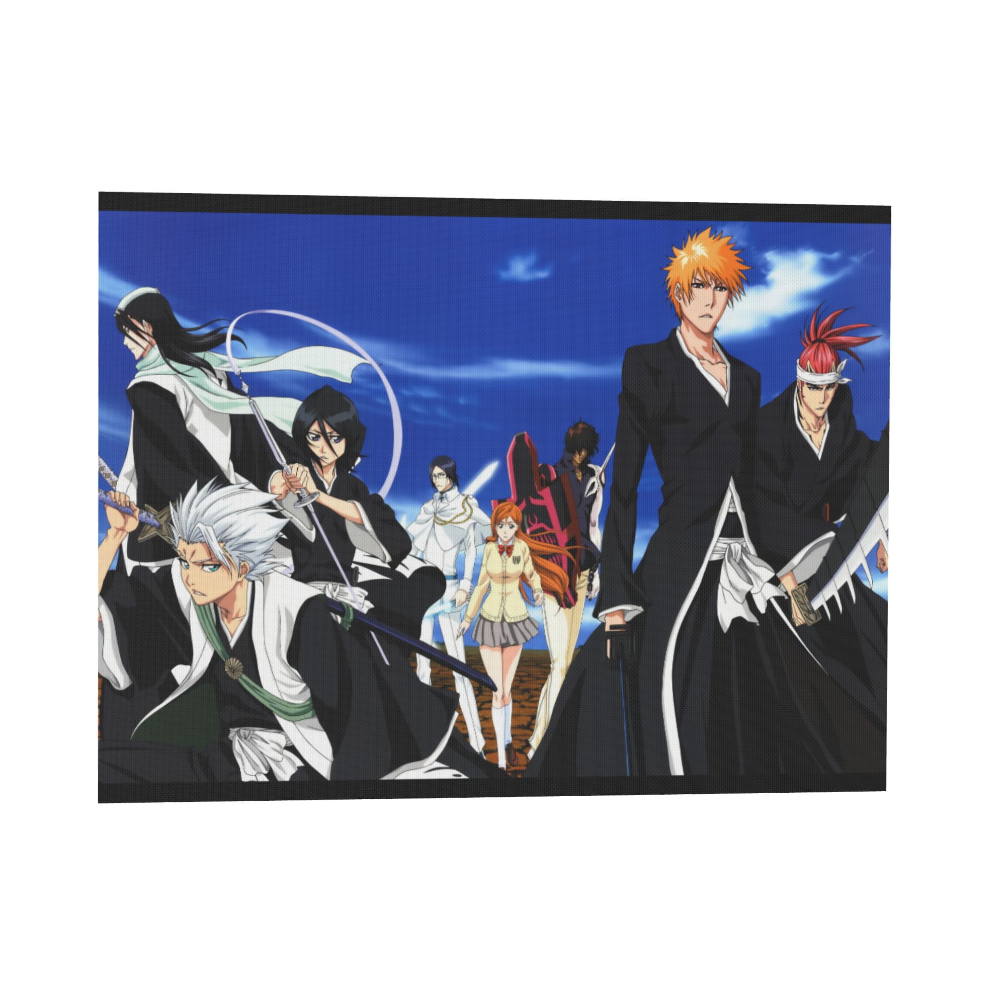 Qingyee Anime Poster Polyester Multi Size Decorative Poster, BLEACH ...