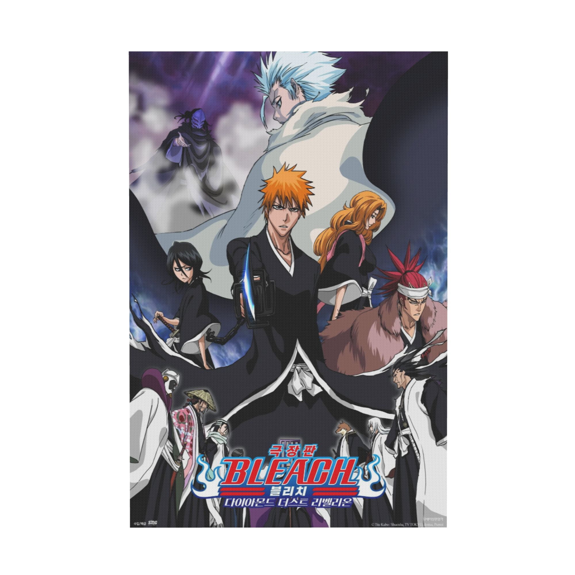 Qingyee Anime Poster Polyester Multi Size Decorative Poster, BLEACH ...