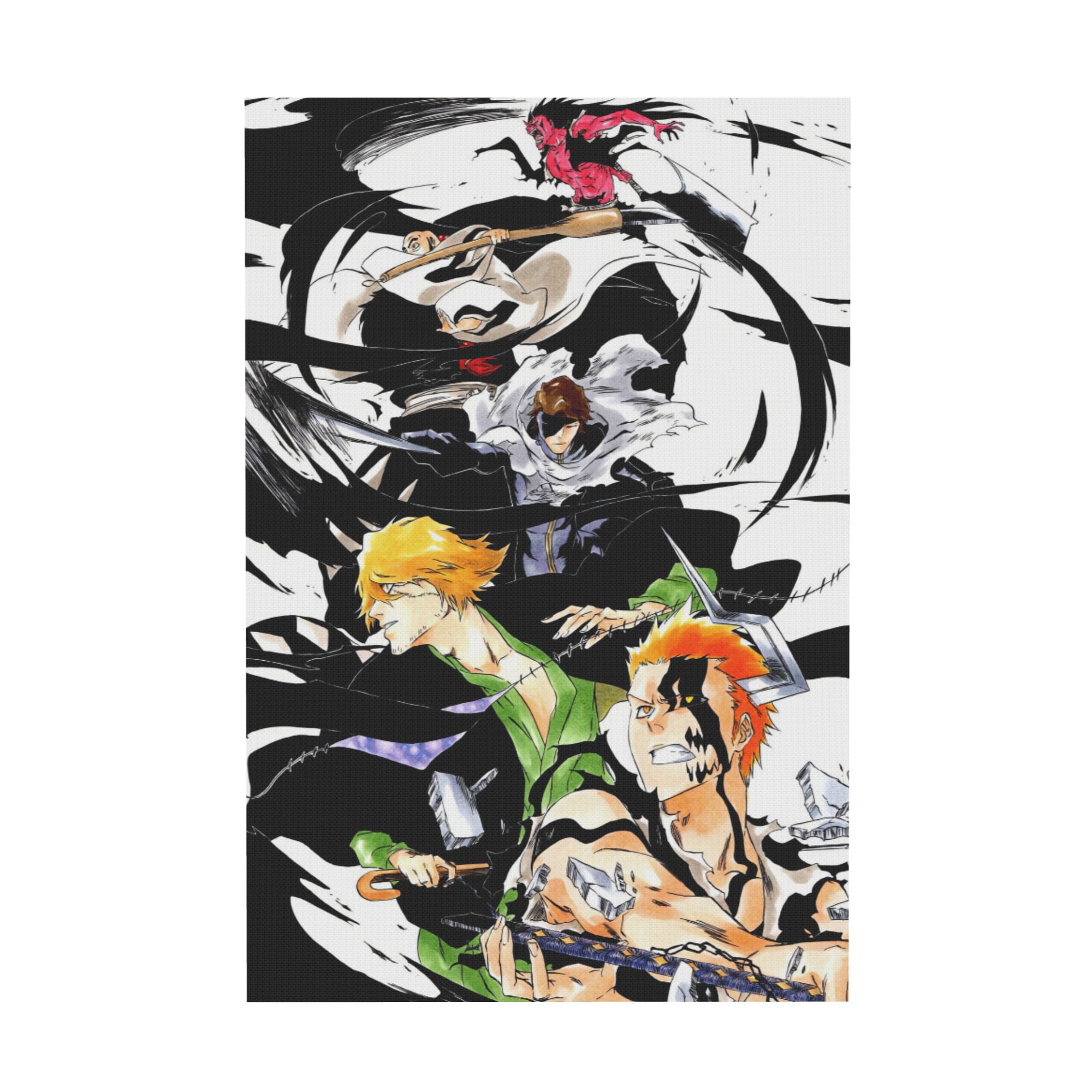 Qingyee Anime Poster Polyester Multi Size Decorative Poster, BLEACH ...