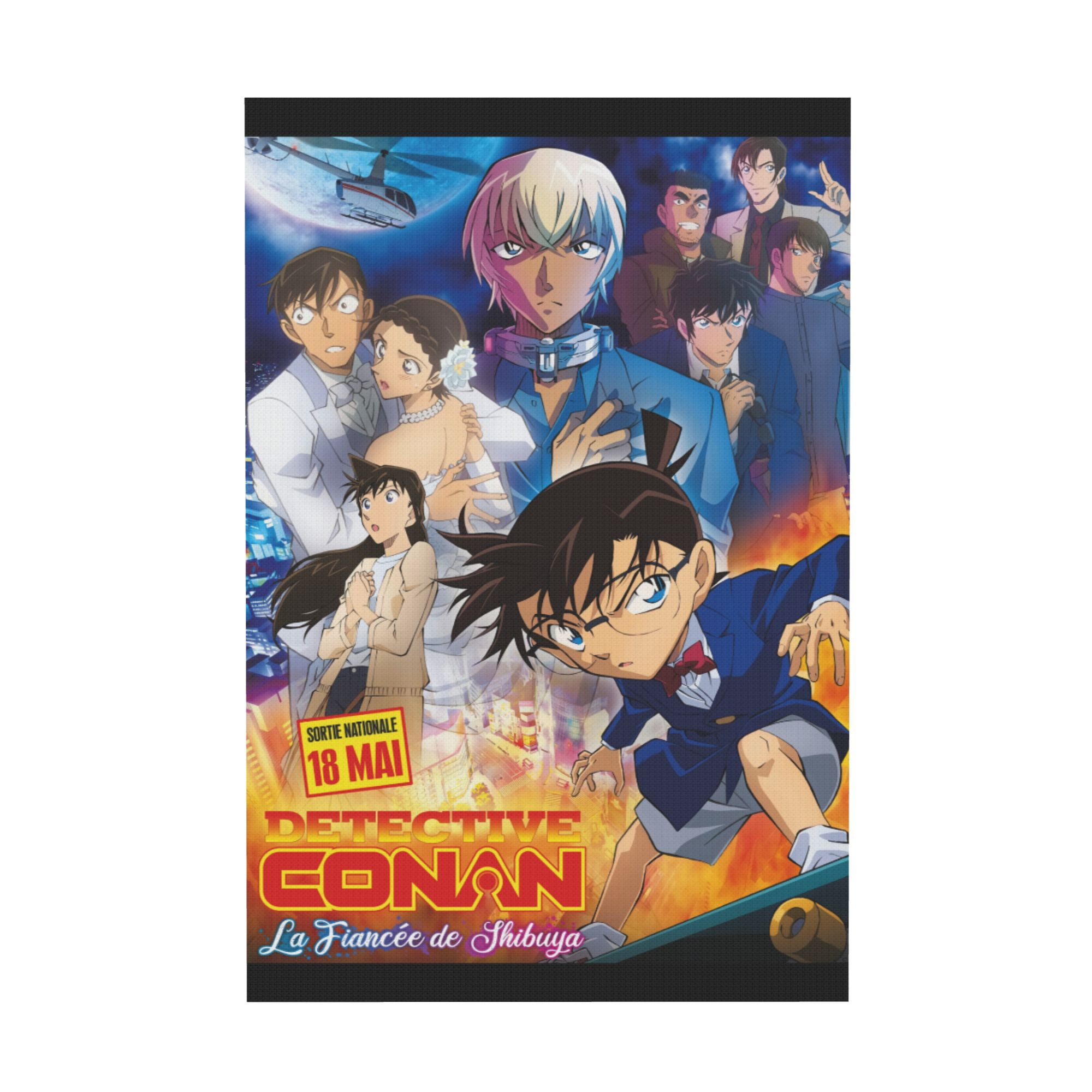 Qingyee Anime Poster Polyester Multi Size Decorative Poster, Case ...