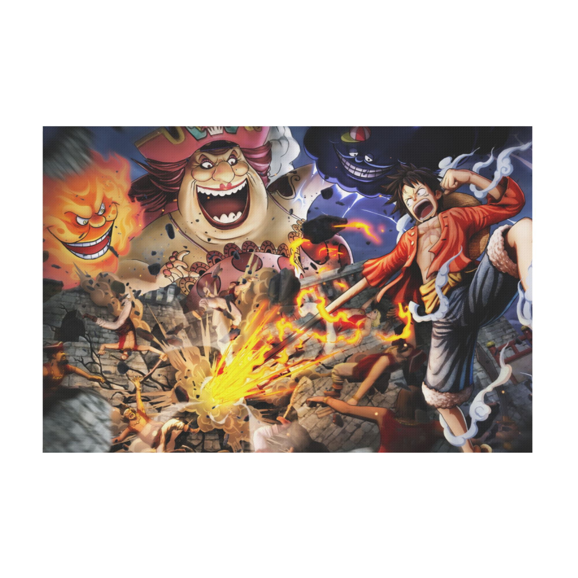 Qingyee Anime Poster Polyester Multi Size Decorative Poster, One Piece ...