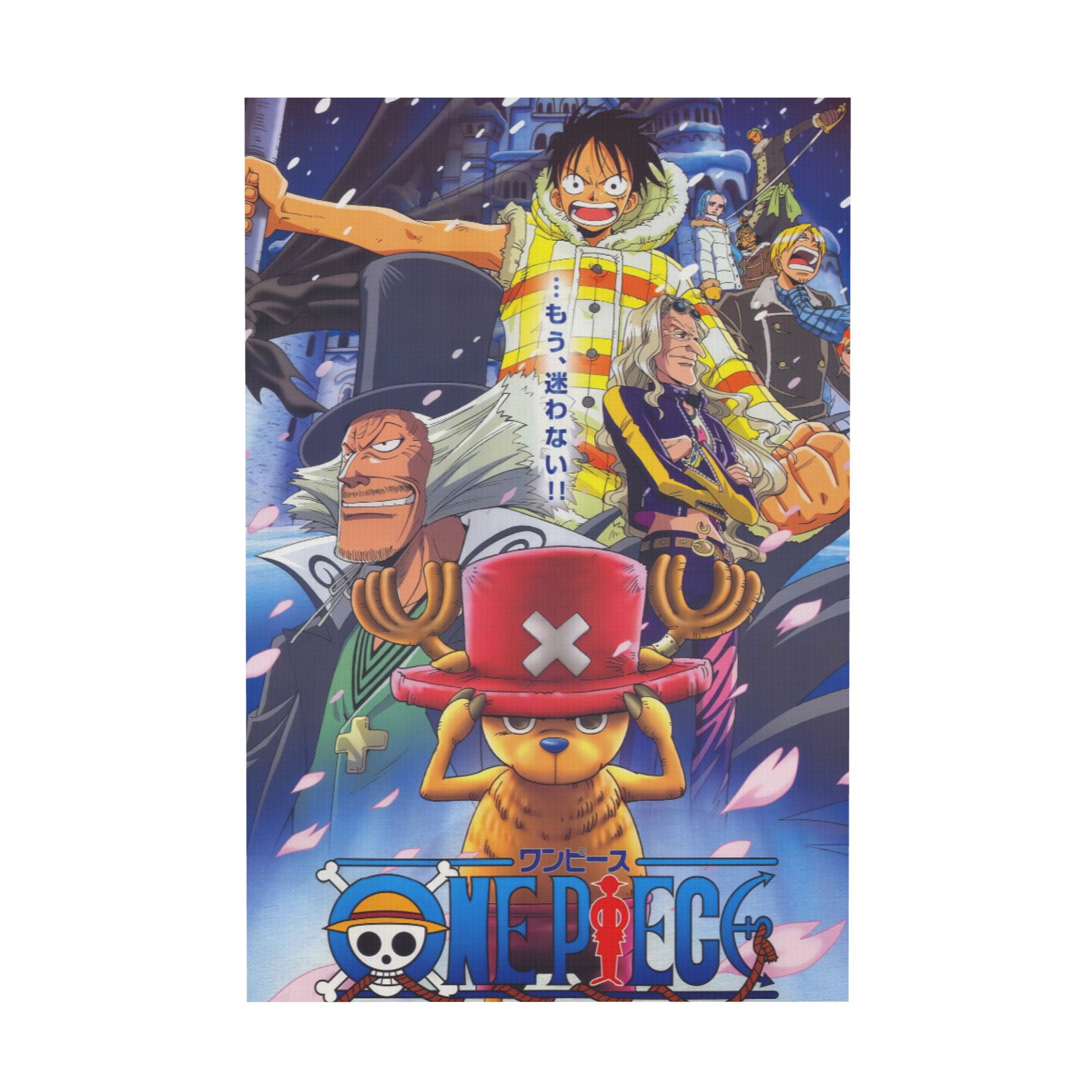 Qingyee Anime Poster Polyester Multi Size Decorative Poster, One Piece ...