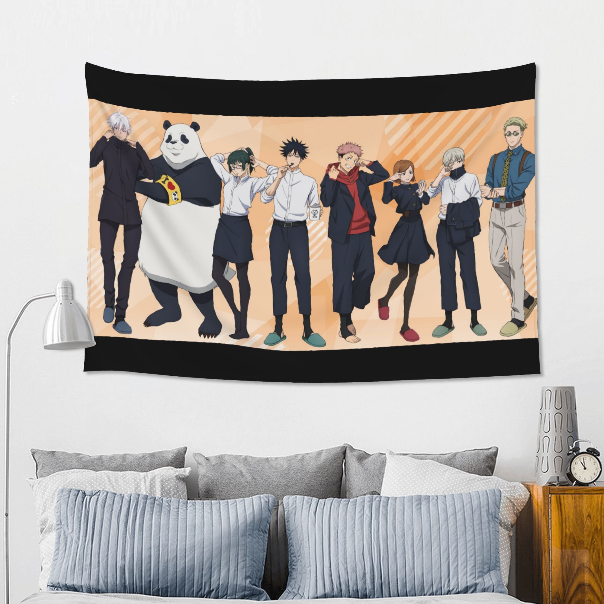 Qingyee Anime Tapestry Art Paint 60 X 40 100% Dacron (Polyester ...