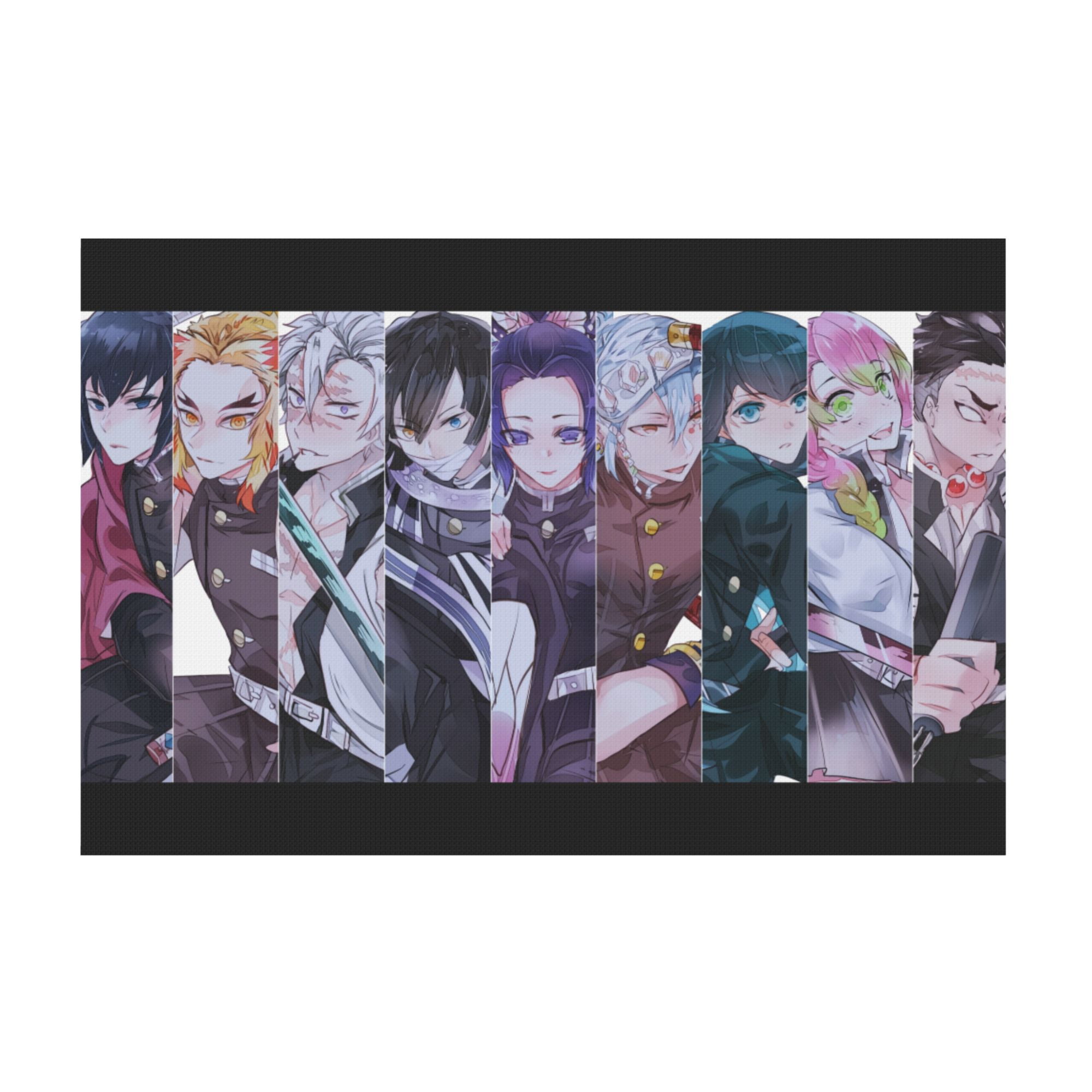 Qingyee Anime Vintage Canvas Poster Polyester Multi Size Decorative ...