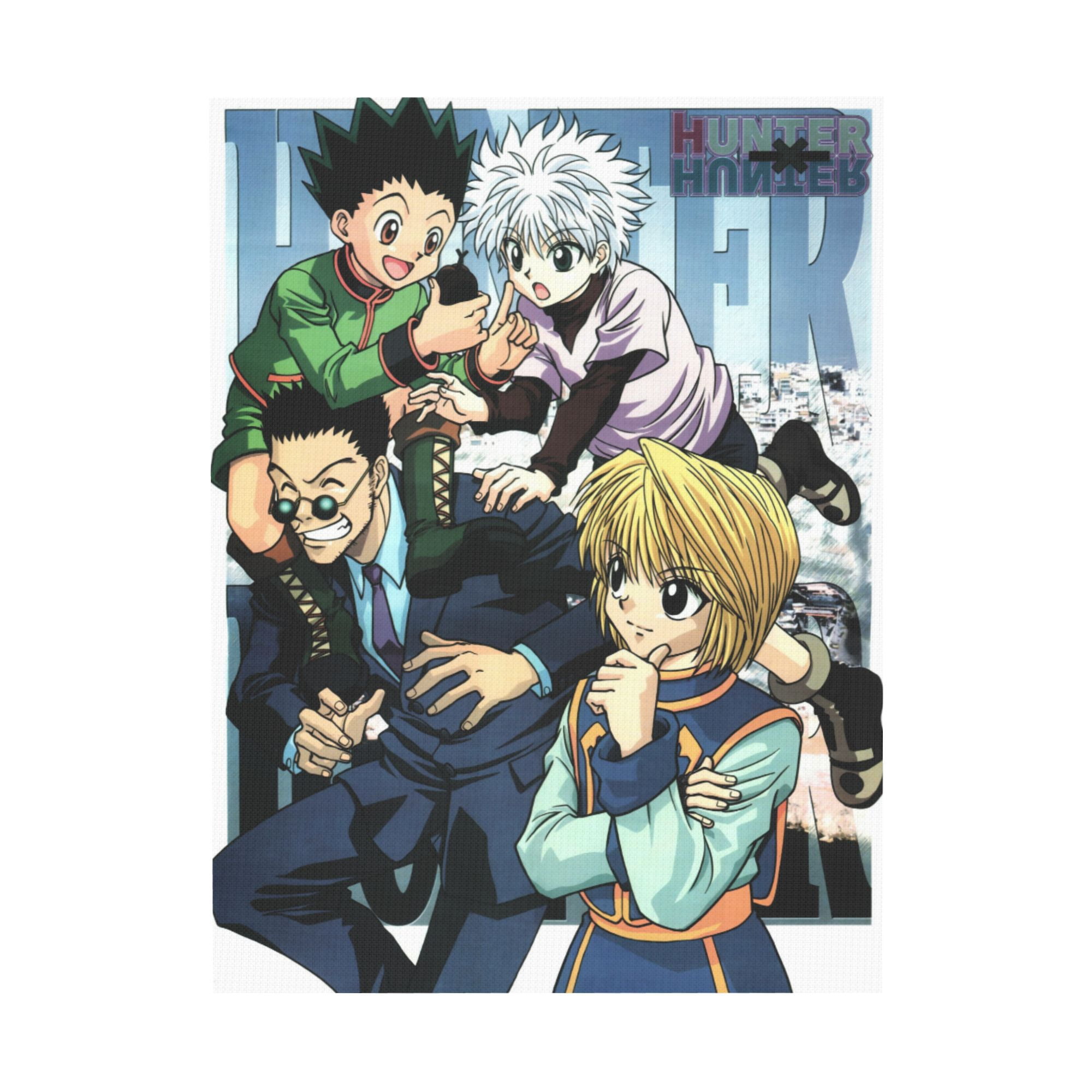 Qingyee Anime Vintage Canvas Poster Polyester Multi Size Decorative ...