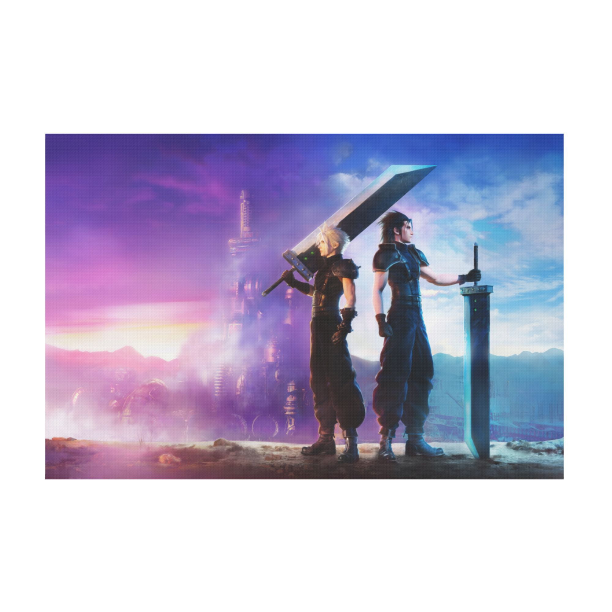 Qingyee FF7 Canvas Poster Polyester Multi Size Decorative Poster,Final ...