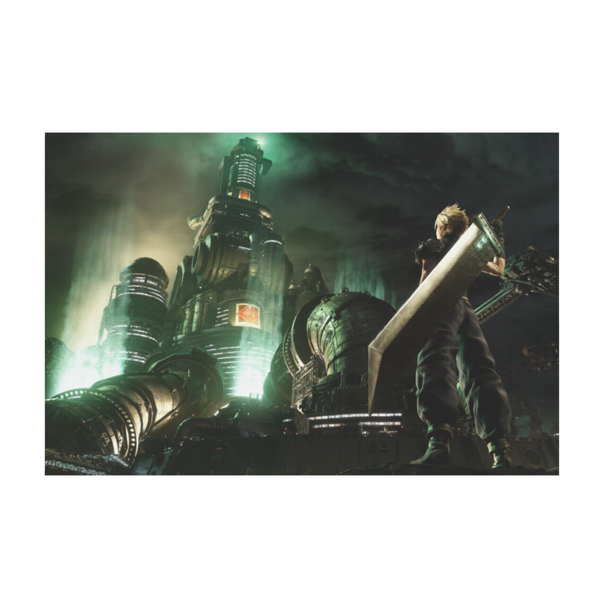 Qingyee FF7 Canvas Poster Polyester Multi Size Decorative Poster,Final ...