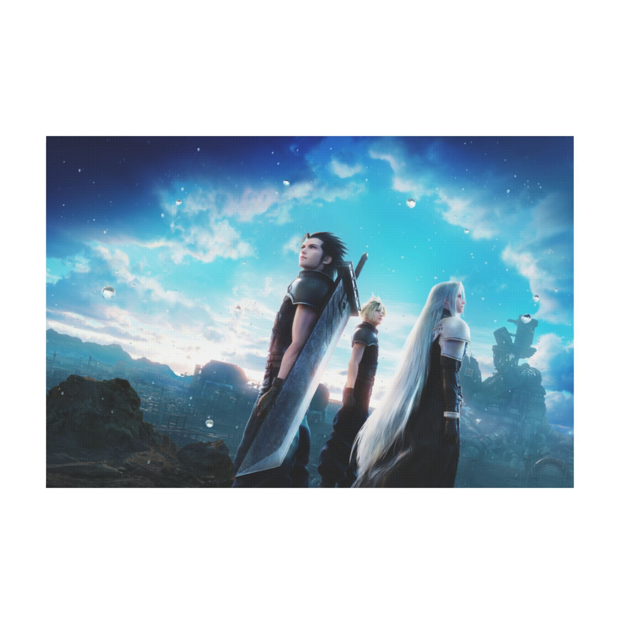 Qingyee FF7 Canvas Poster Polyester Multi Size Decorative Poster,Final ...