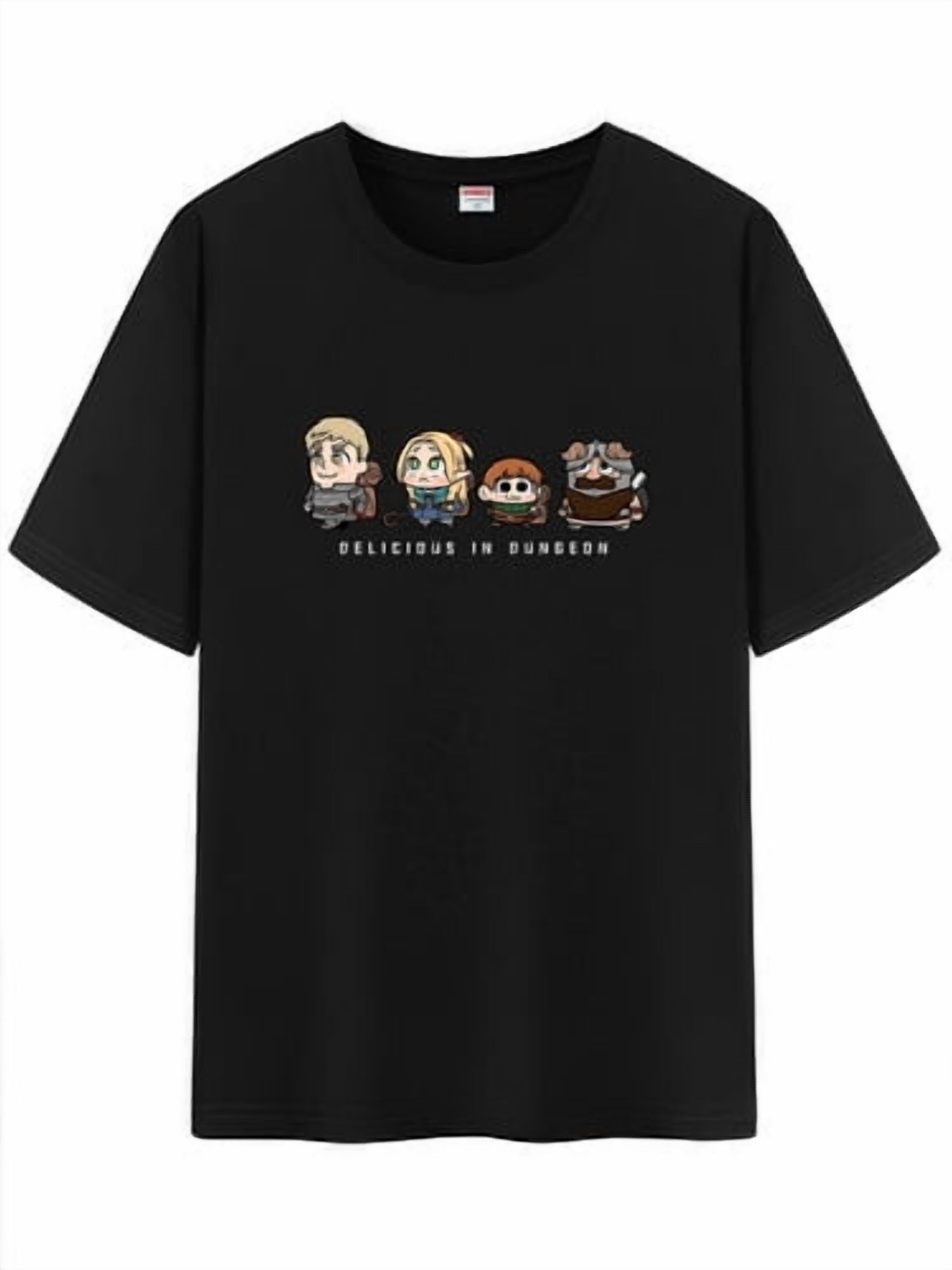 Qingyee Japanese Anime Unisex Short Sleeve Crewneck T-Shirt,Delicious ...