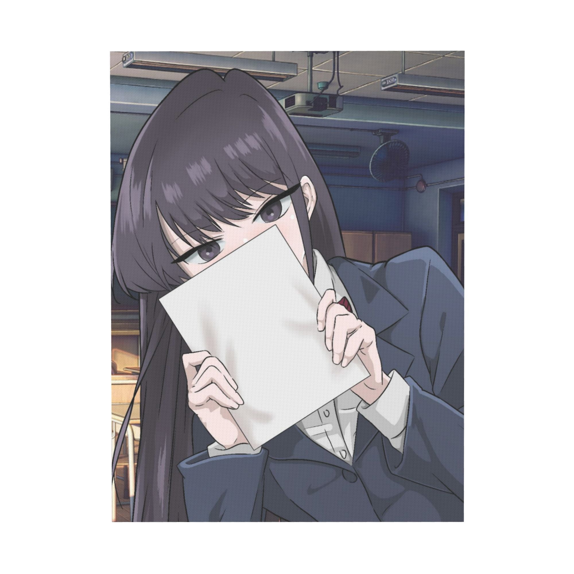 Qingyee Komi Can't Communicate Anime Canvas Print Poster Wall Art,High ...