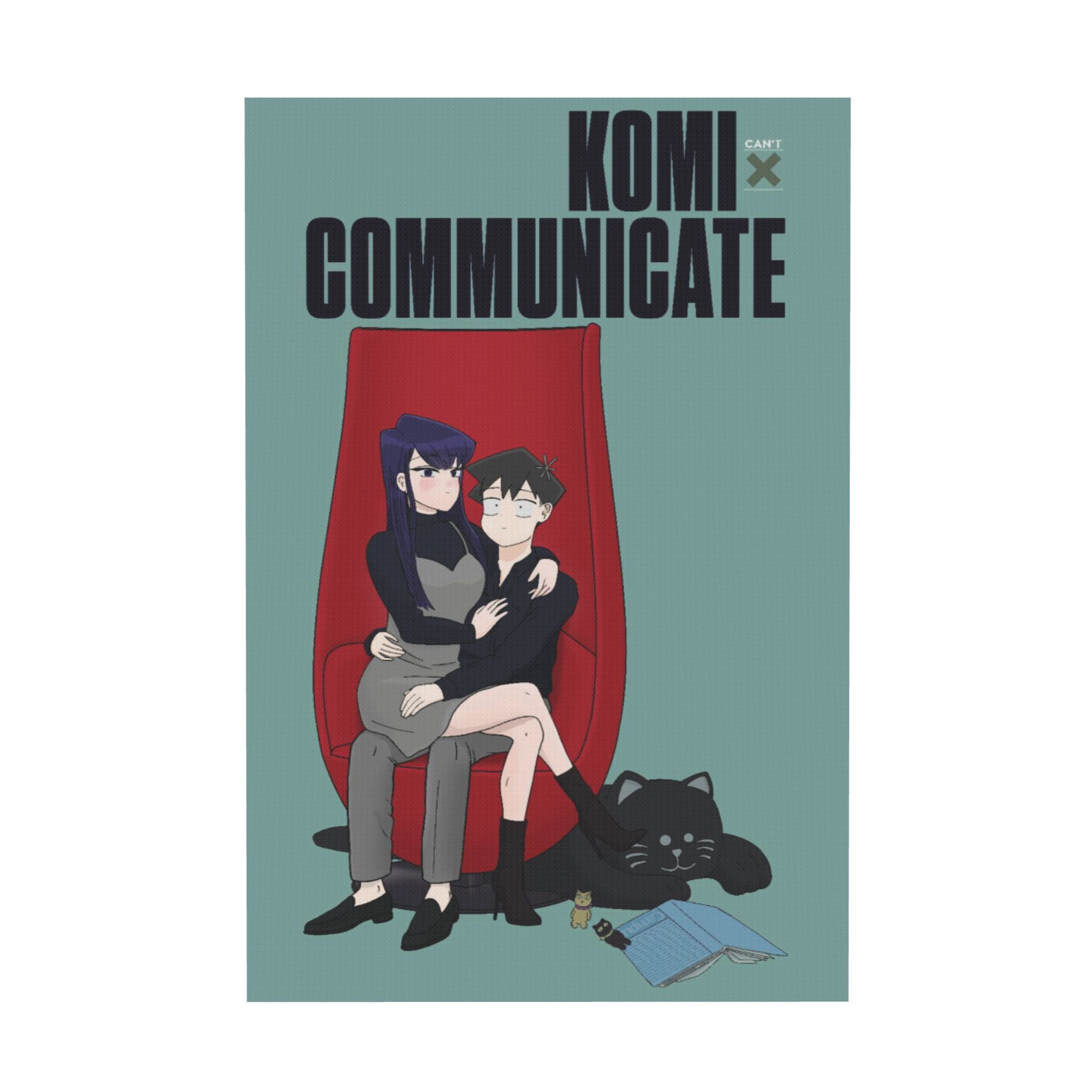 Qingyee Komi Can't Communicate Anime Canvas Print Poster Wall Art,High ...