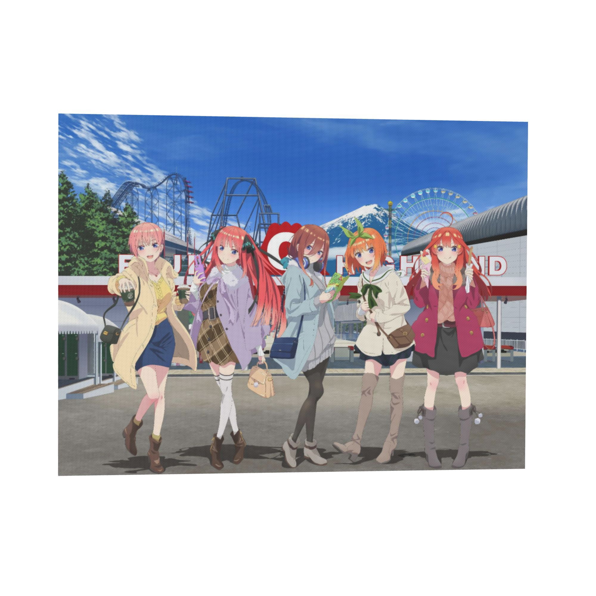 Qingyee The Quintessential Quintuplets Anime Canvas Print Poster Wall ...