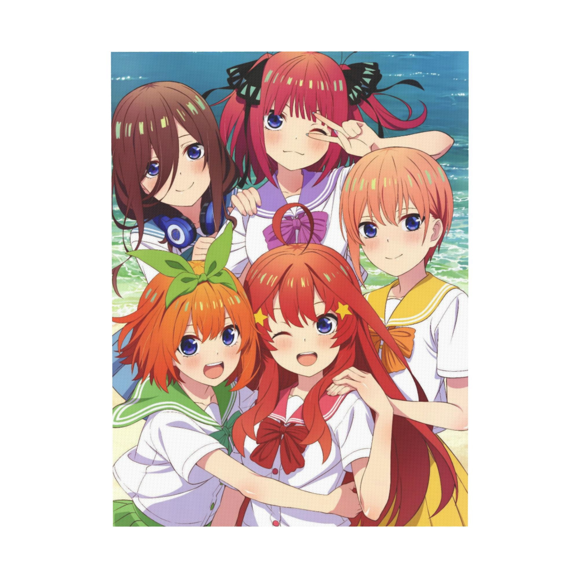 Qingyee The Quintessential Quintuplets Anime Canvas Print Poster Wall ...