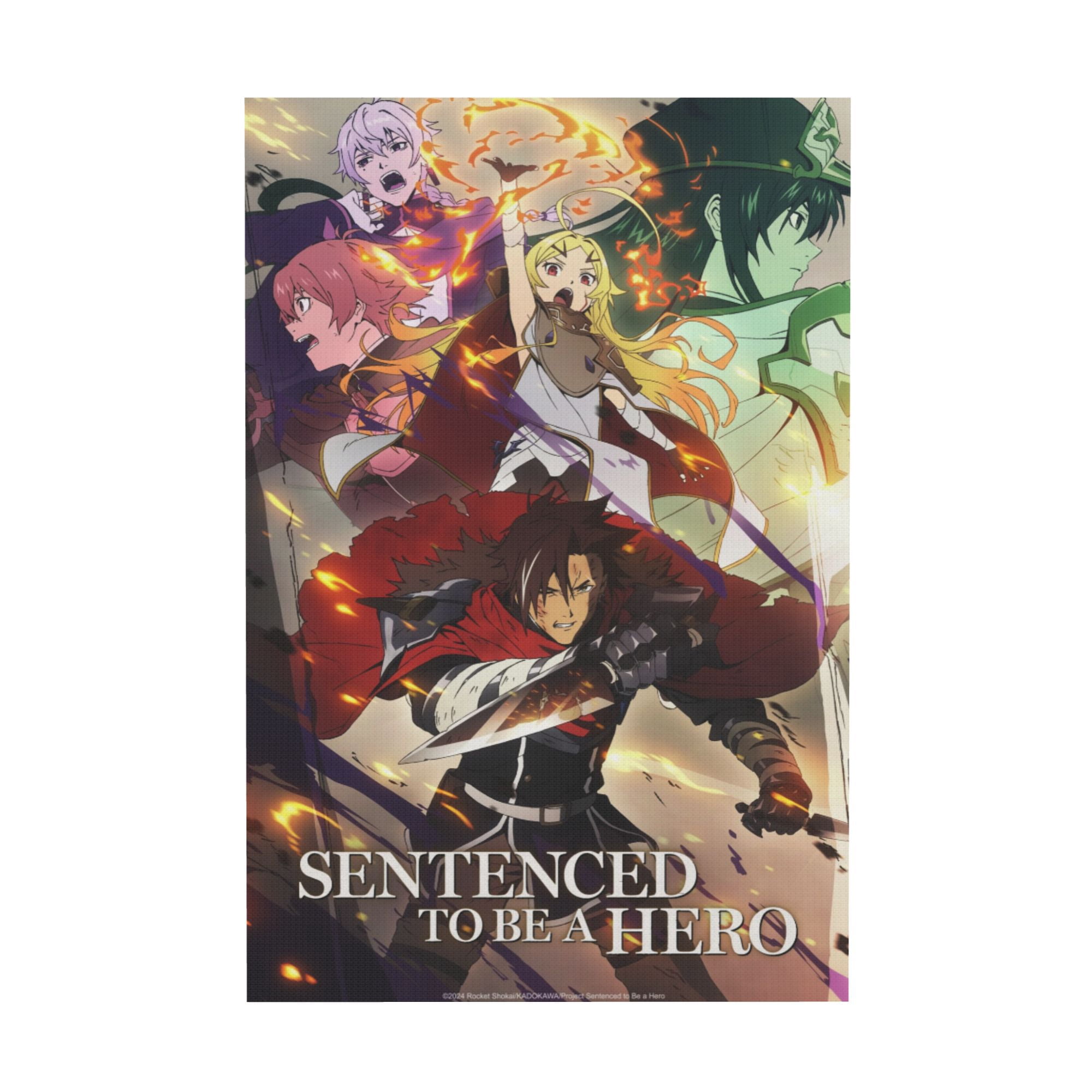 Qingyee Sentenced to Be a Hero Anime Canvas Print Poster Wall Art,High ...