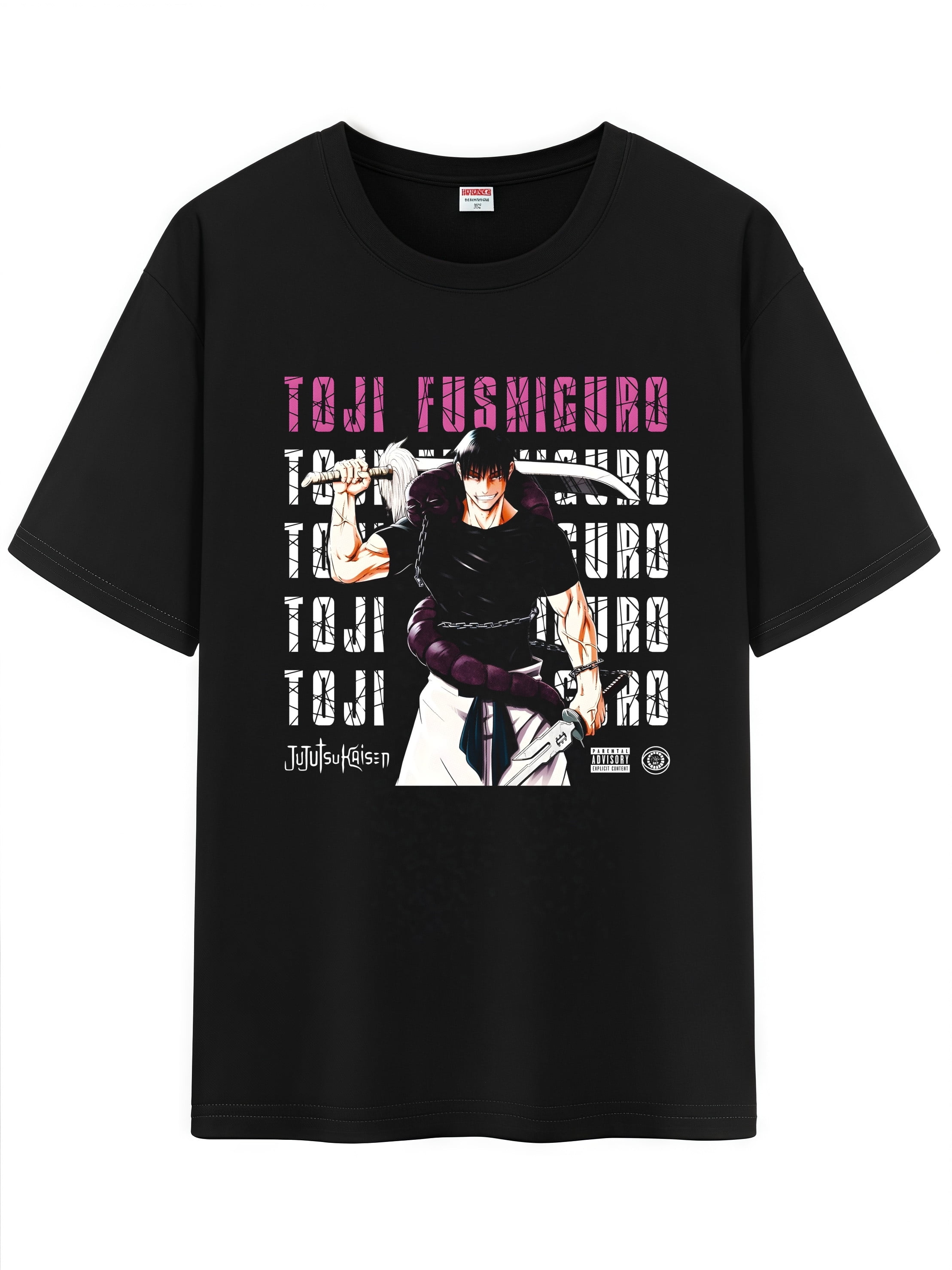 Qingyee Unisex Anime Character Pattern Cotton T-Shirt,JJK Jujutsu ...