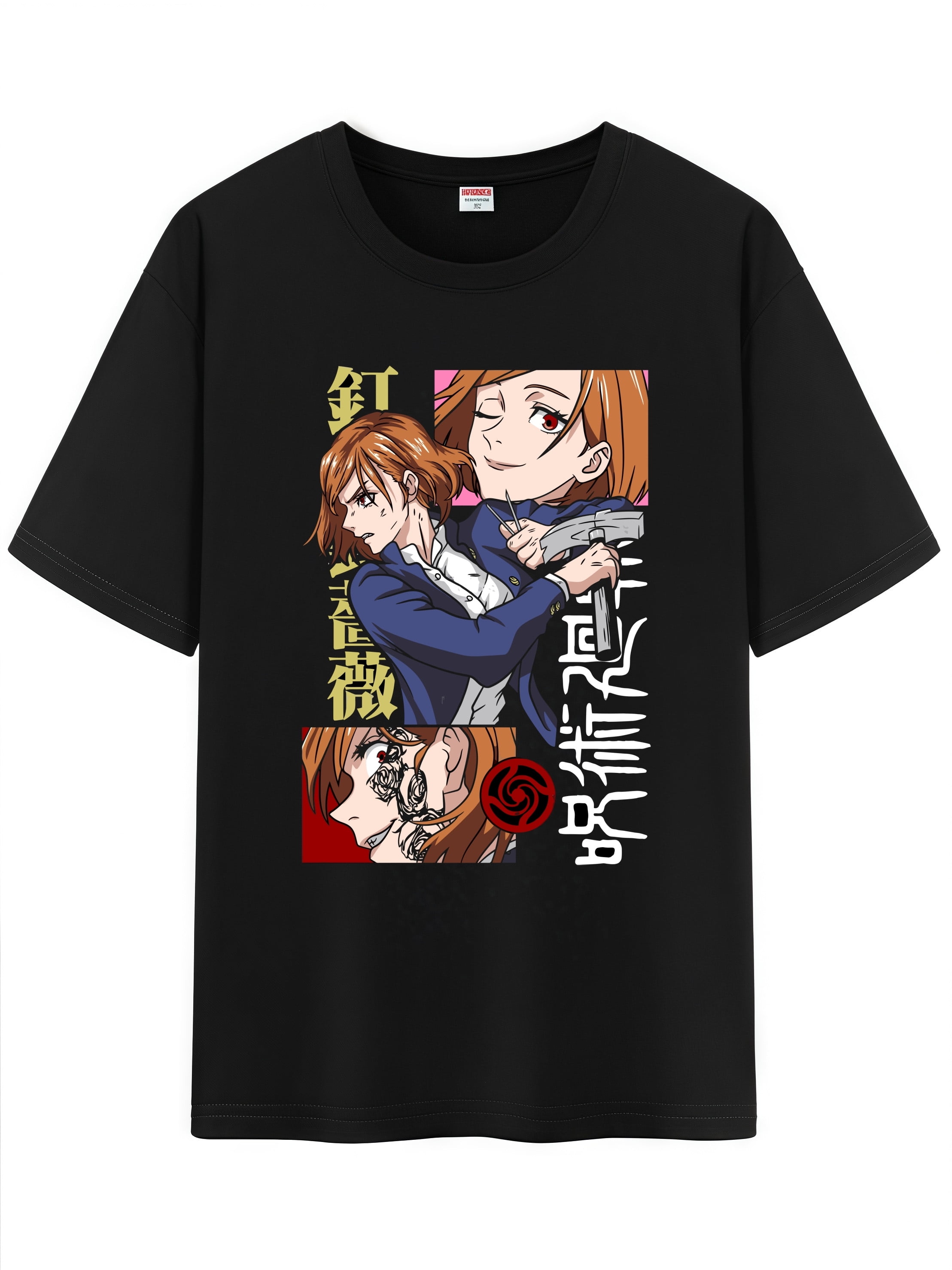 Qingyee Unisex Anime Character Pattern Cotton T-Shirt,JJK Jujutsu ...