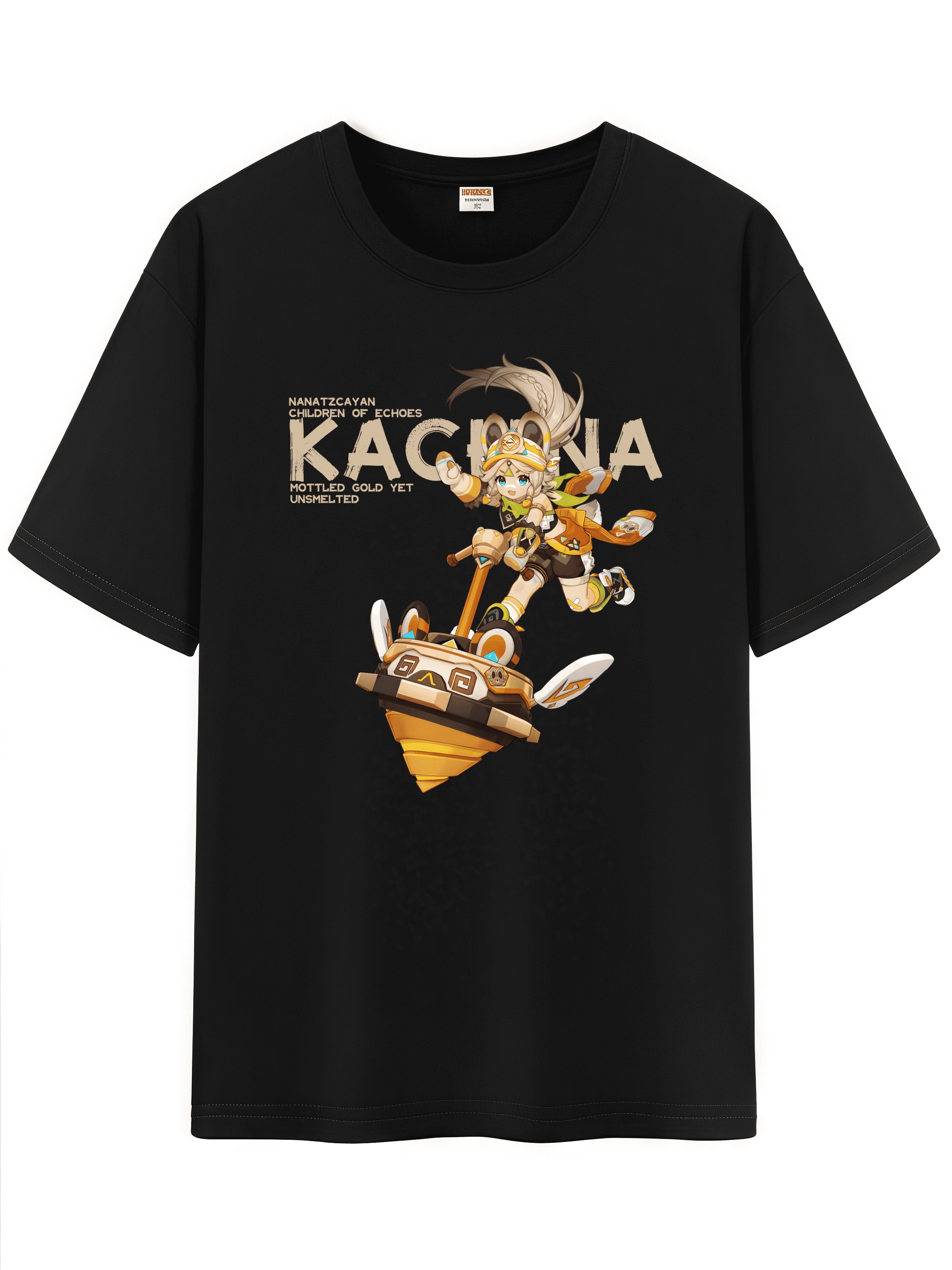 Qingyee Unisex Genshin Impact Cotton T-Shirt,Genshin All Character ...