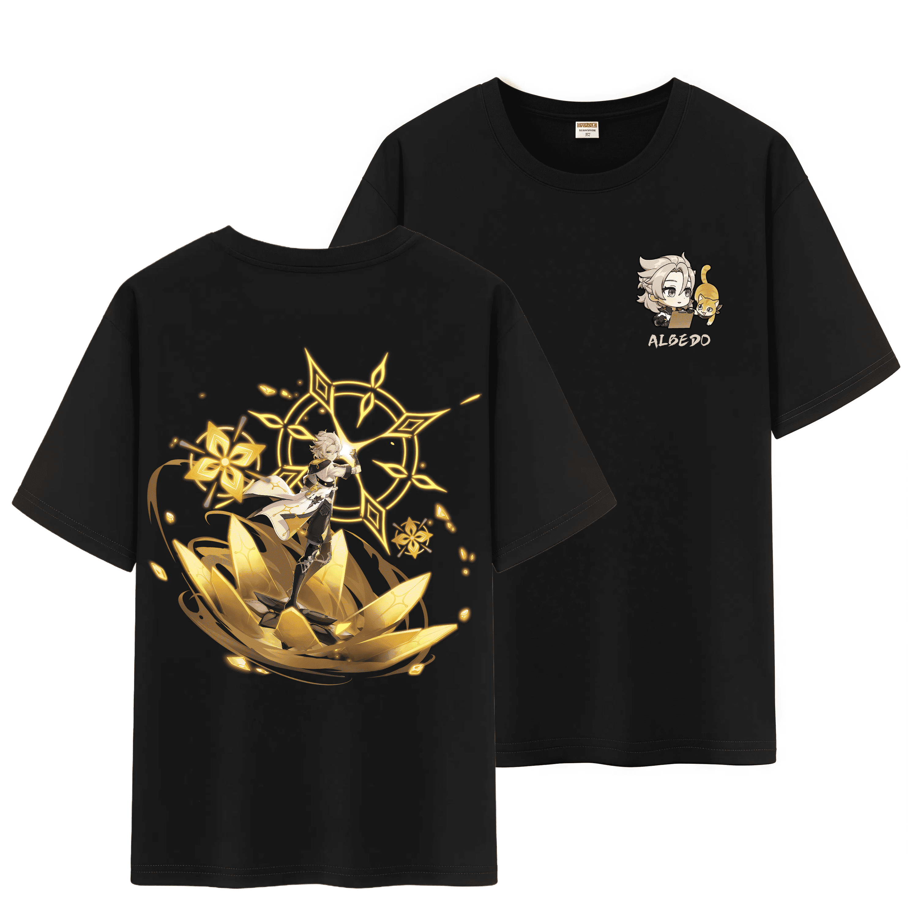Qingyee Unisex Genshin Impact Full Wishes and Paimon's Paintings Double ...