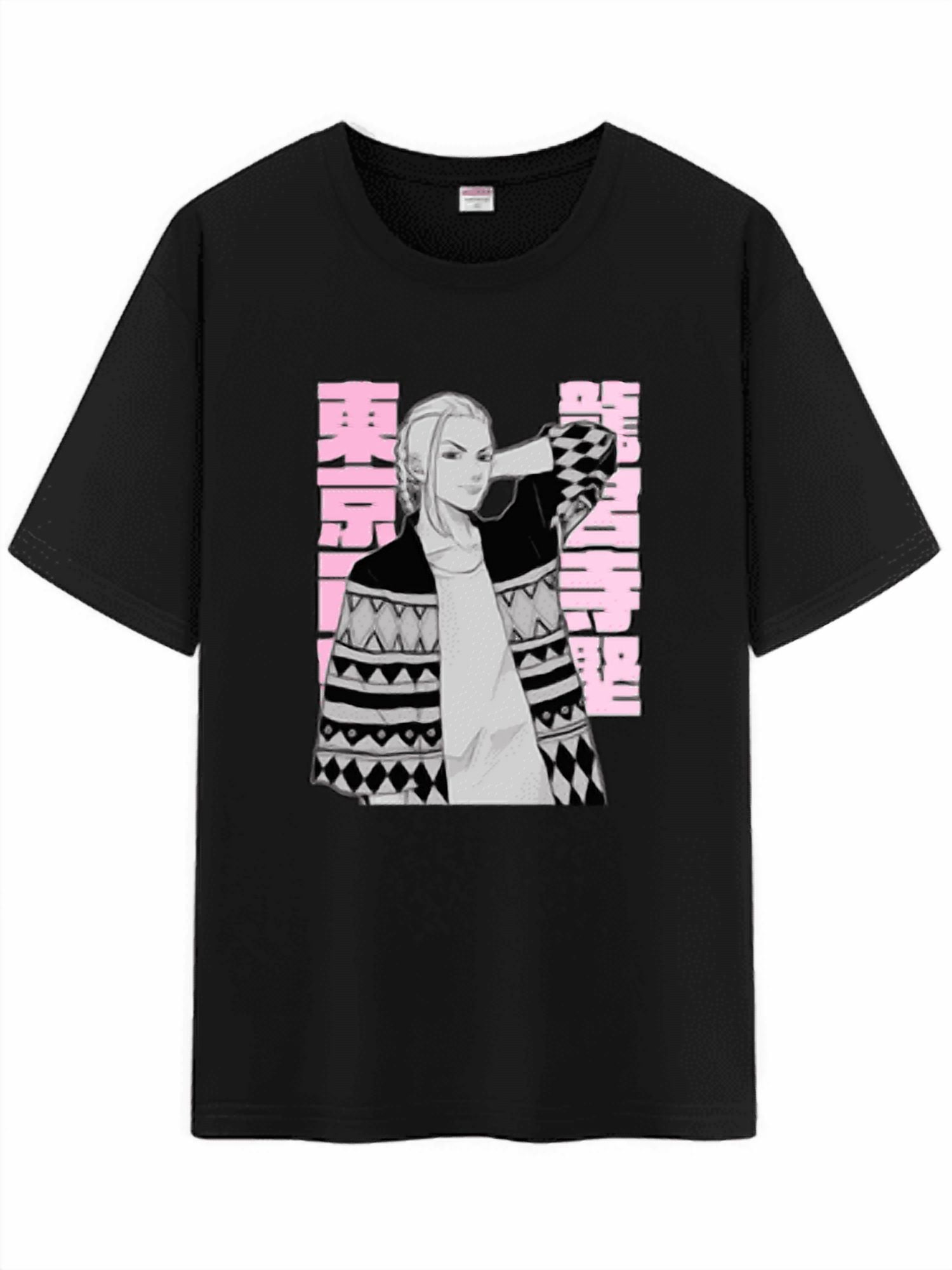 Qingyee Unisex Japanese Anime Cotton T-Shirt,Carton Tokyo Revengers ...