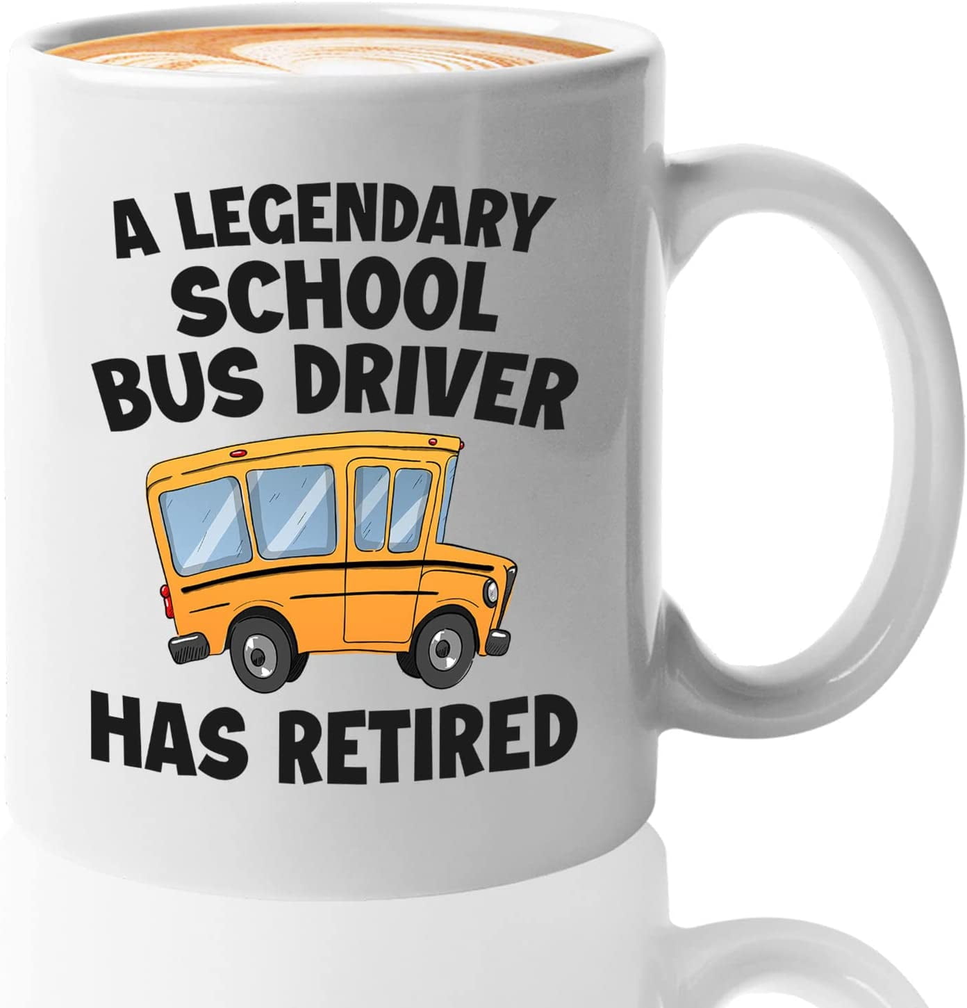 School Bus Drivers Coffee Mug 11oz White - A Legendary School Bus ...