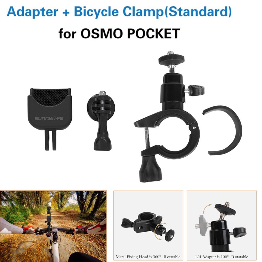 Qiopertar Clearance For OSMO POCKET Gimbal Handle Bicycle Bracket Clamp ... Qiopertar Clearance For OSMO POCKET Gimbal Handle Bicycle Bracket Clamp ...