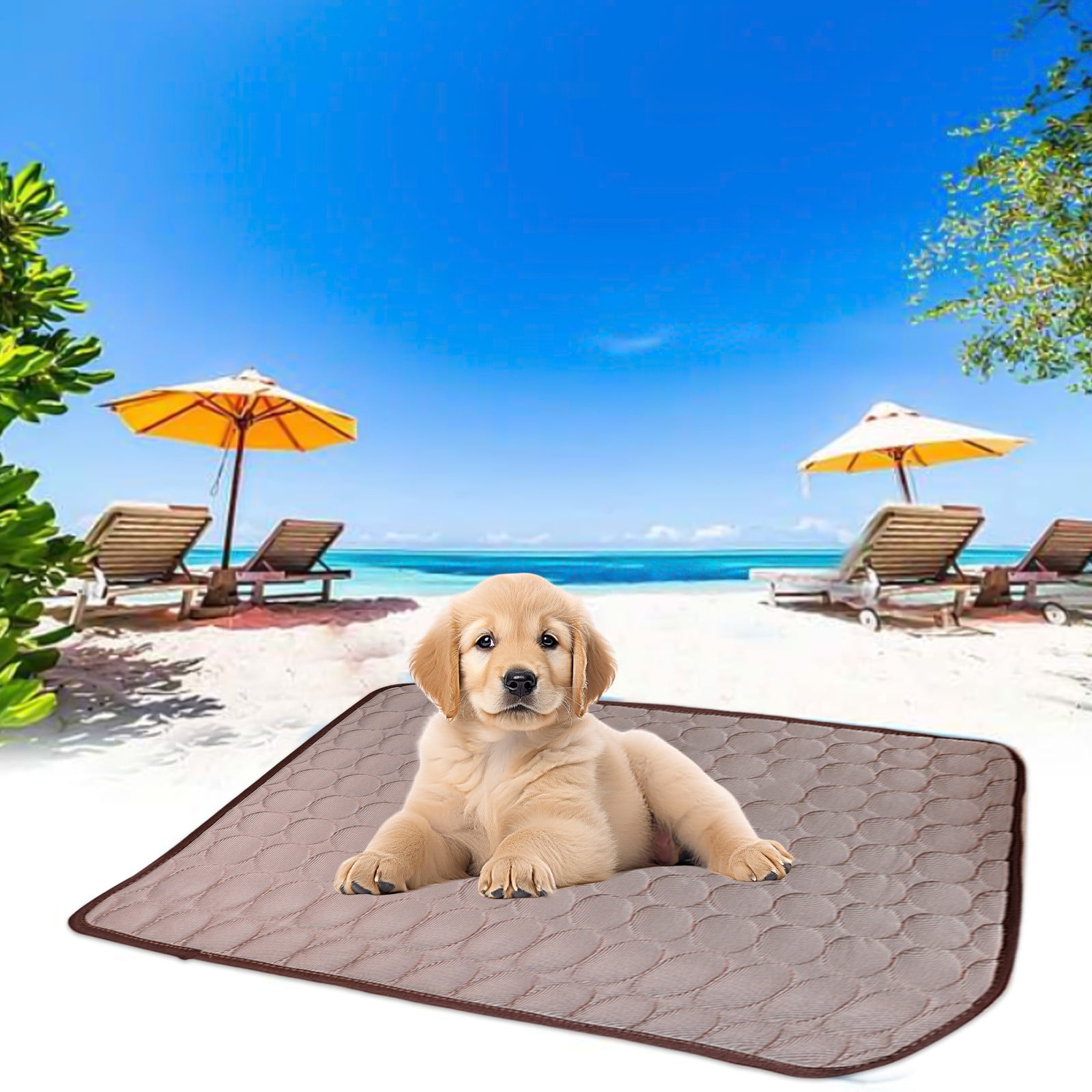 Qiopertar Clearance Pet Ice Mat Summer Cool Ice Silk Sleeping Mat Sofa ...