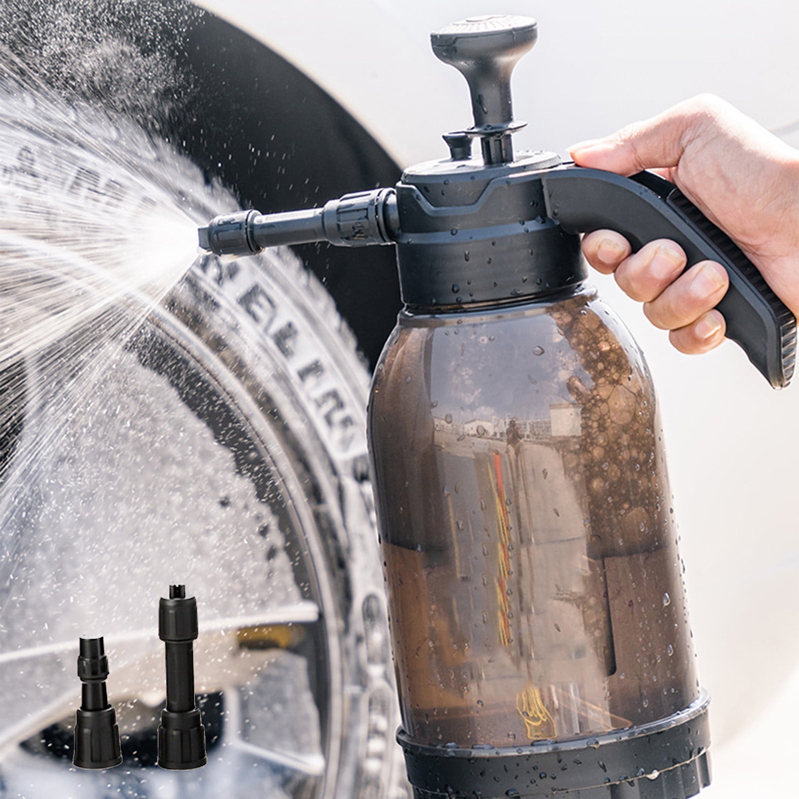 Qiopertar Clearance Premium 68oz Handhold Pressure Atomizer- Bottle ...