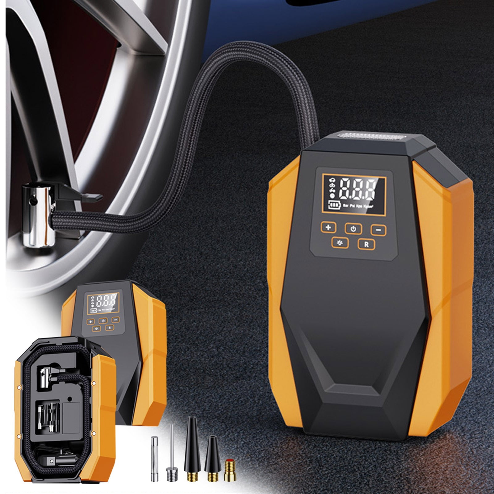 Qiopertar Clearance Sale Tire Inflator Portable Compressor Pump For Car ... Qiopertar Clearance Sale Tire Inflator Portable Compressor Pump For Car ...
