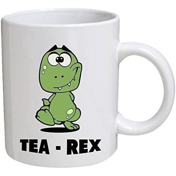 Funny Mug - Tea Rex - 11 OZ Coffee Mugs - Funny Inspirational and ...