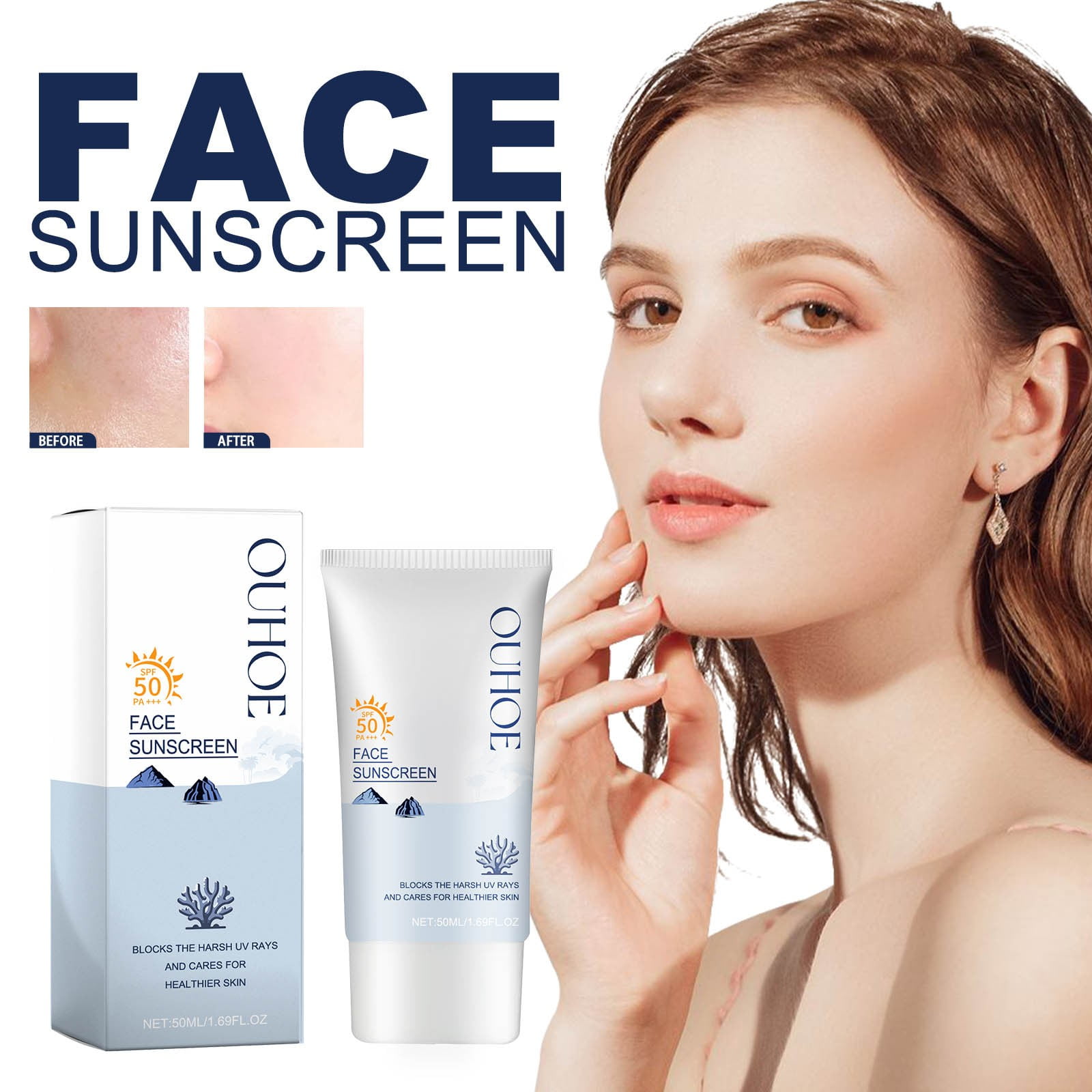 Qiopertar Saving Up To 65% Off SPF50 Sunscreen Lotion Advanced Sun ...