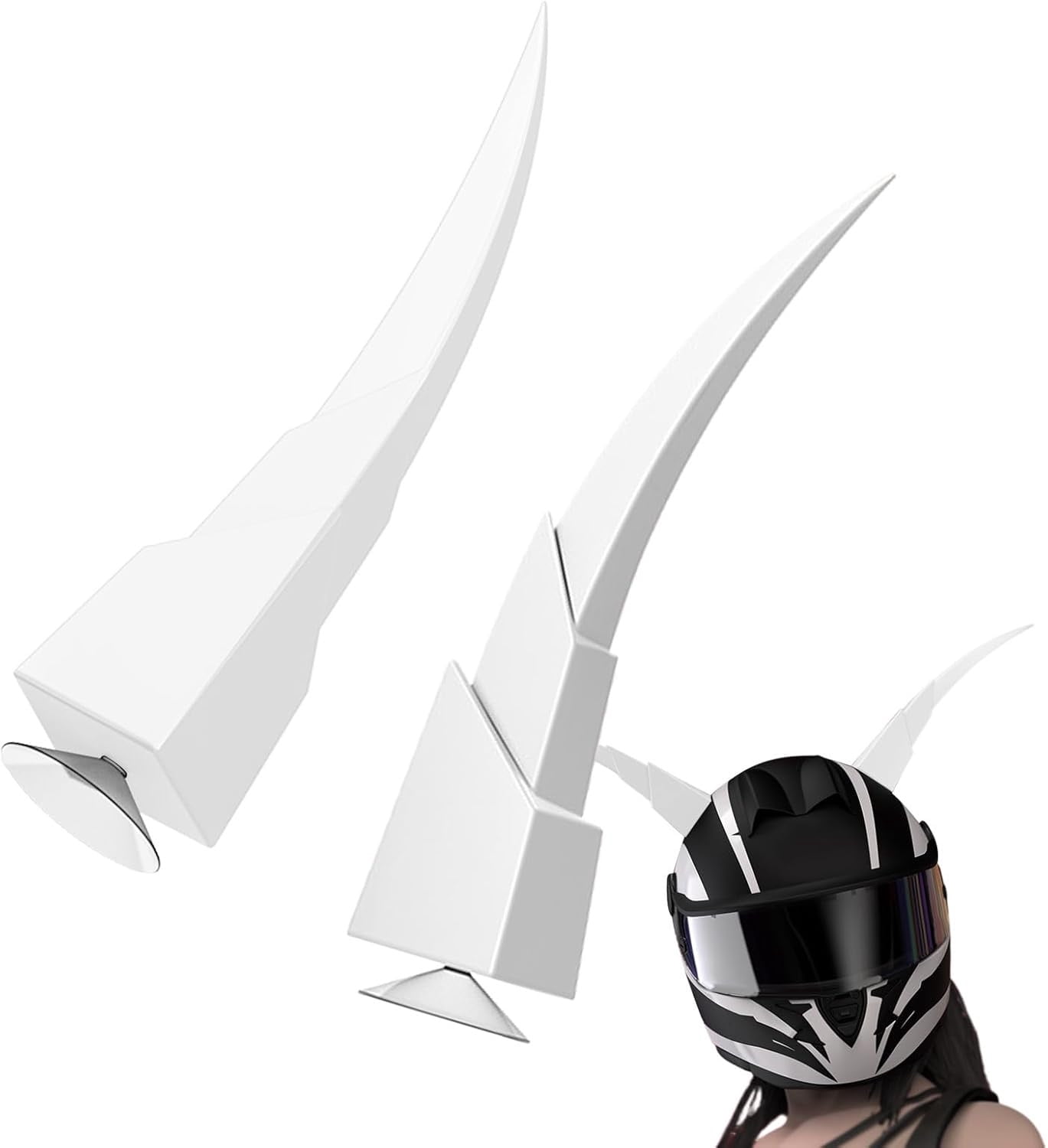 Qiopertar Super Cool Funny Demon Helmet Decoration Corner, Motorcycle ...