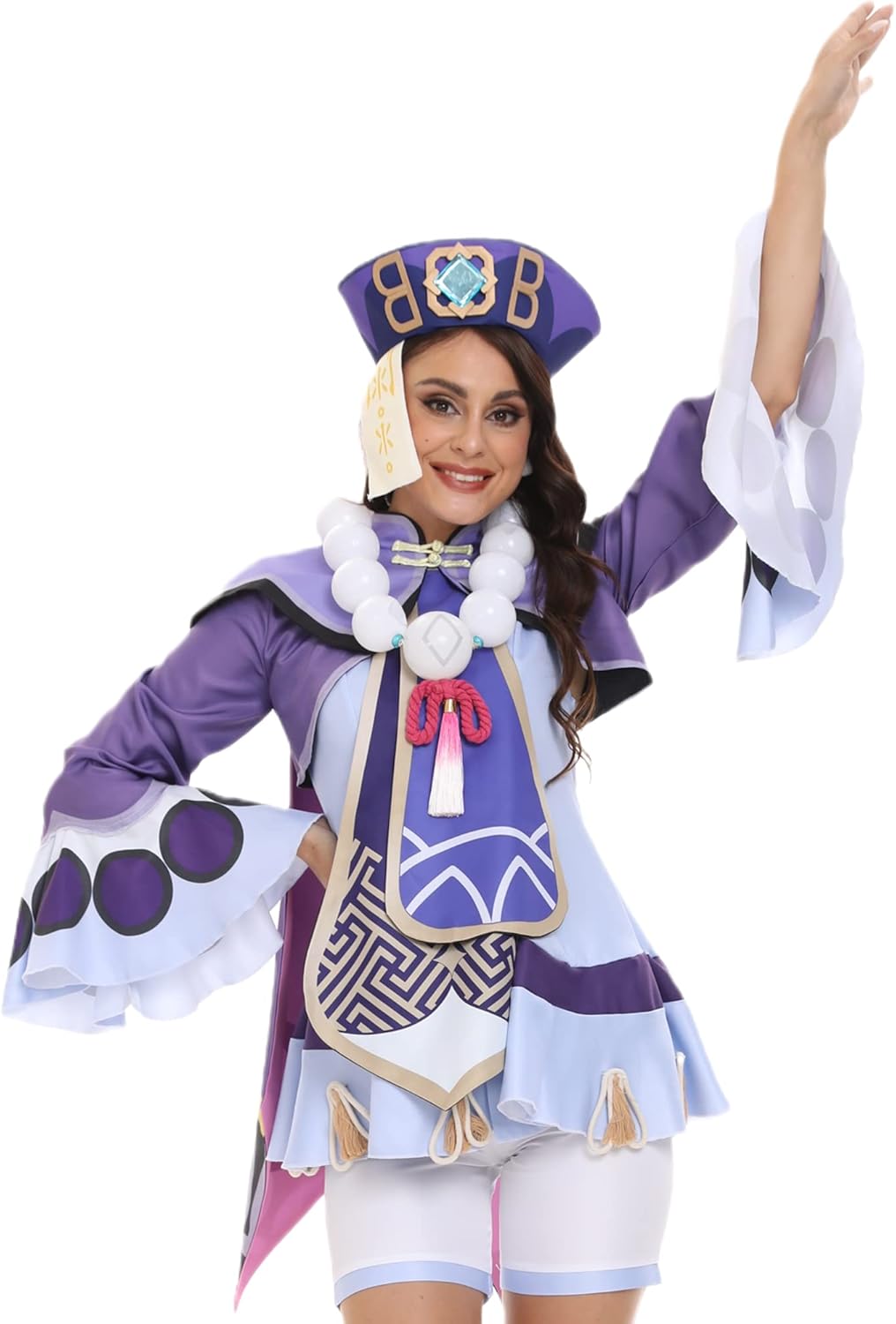 Qiqi Genshin Impact Cosplay Costume, Paimon Emergency Food Insulated ...