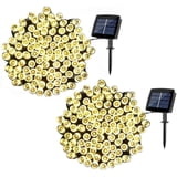 Waterproof Solar String Lights - 72ft, 200 LED, Indoor/Outdoor ...