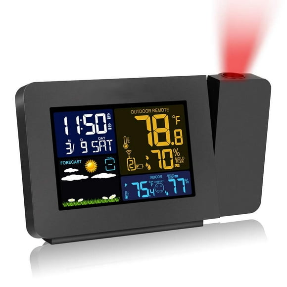 Shop Digital Weather Clocks for Home and Outdoor Use at Walmart