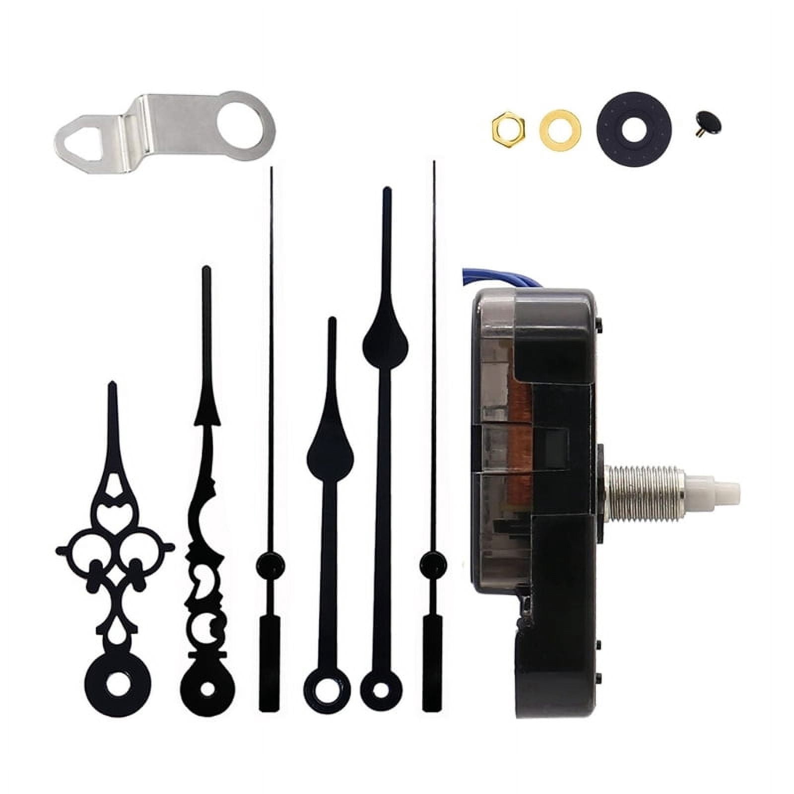 Qisuw 1 Set Wall Clock Movement Kit Watch Repair Set Quartz Clock DIY ...