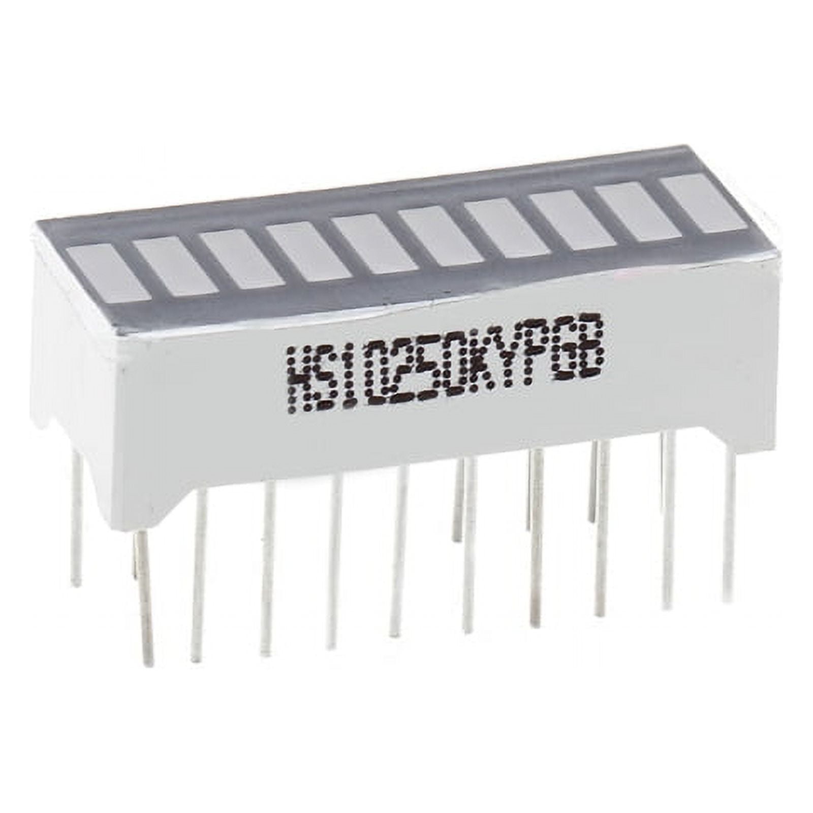 Qisuw 10 Segment Led Bargraph Light Display Red Yellow Green Blue ...