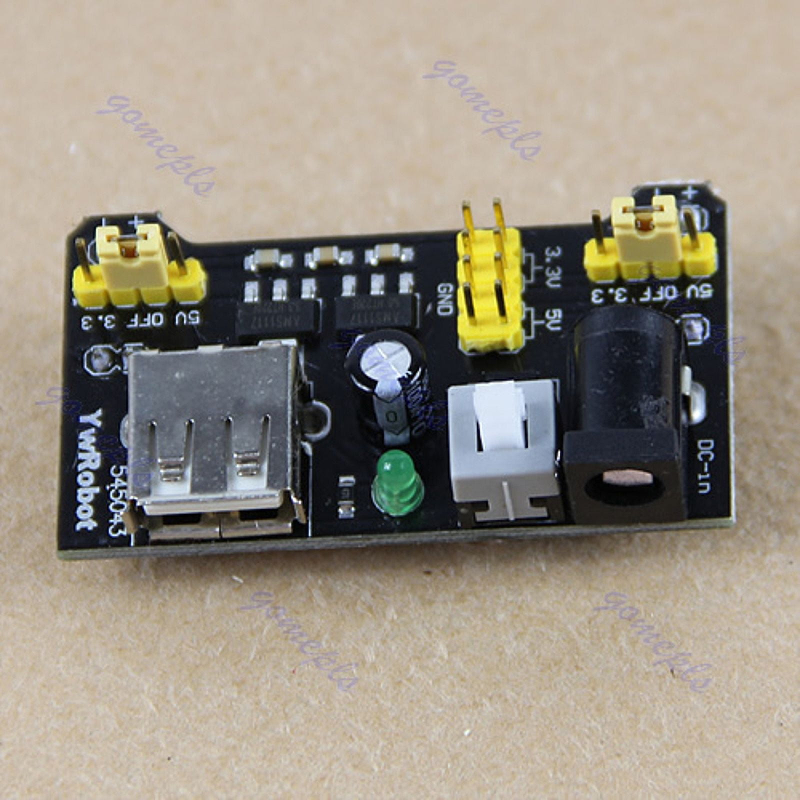 Qisuw 1pcs Breadboard Power Supply Module Shield 3.3V 5V MB102 Solderless Bread Board - Walmart.com