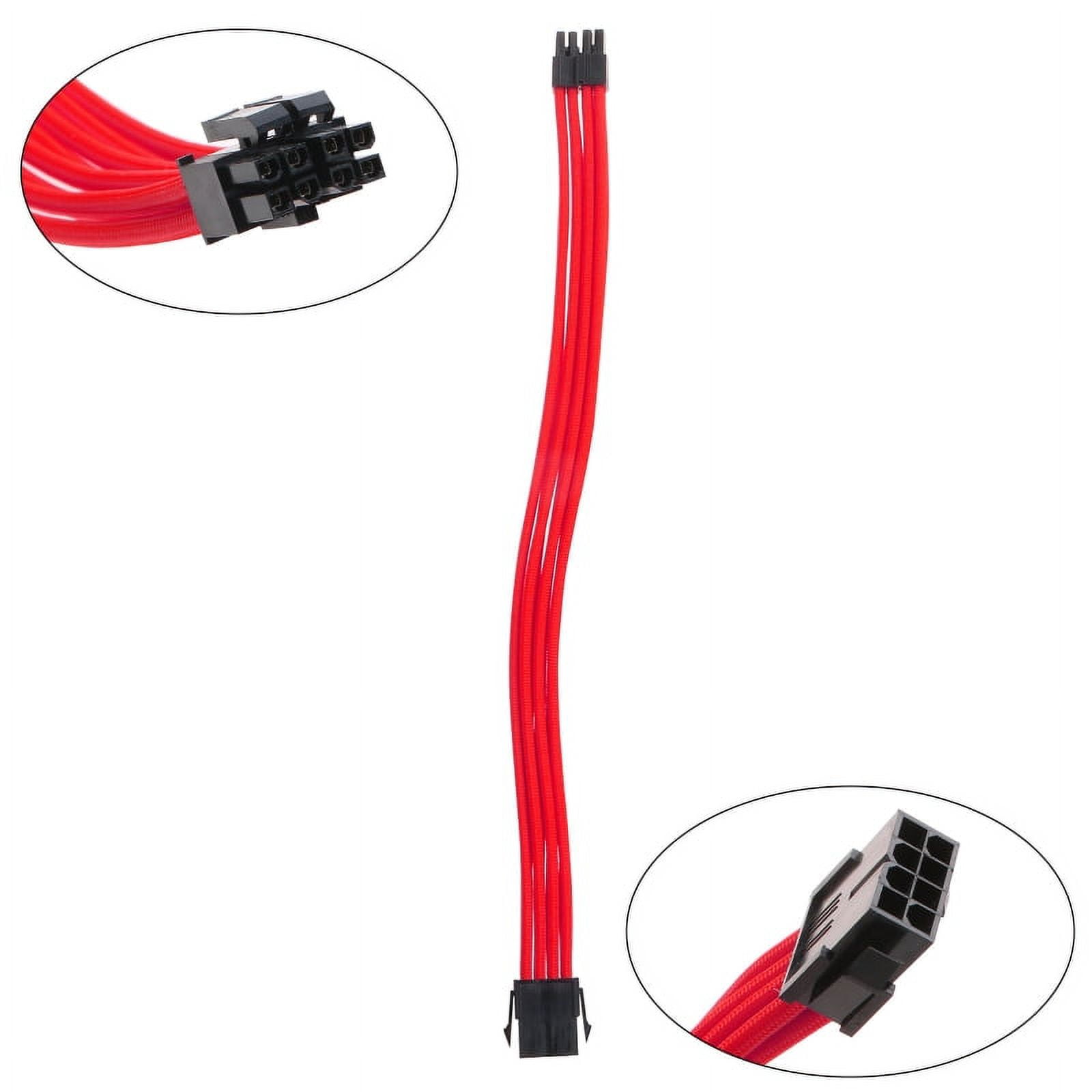 Qisuw 24Pin PSU E*tension GPU CPU 8 Pin 6Pin Power Supply 30CM/11.8in ...