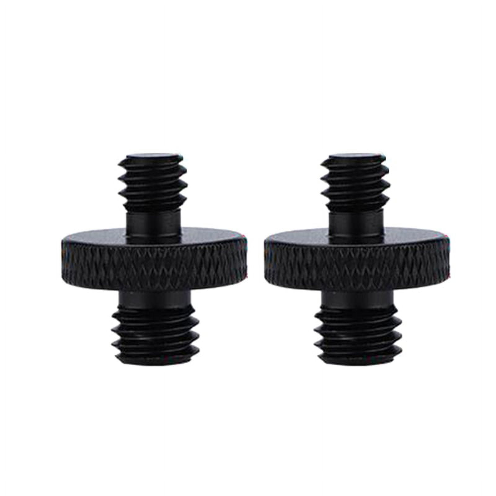 Qisuw 2pcs Standard Screws 1/4"-20 Male to M4 M5 M6 M8 M10 Male Threaded Tripod Screw Adapter ...