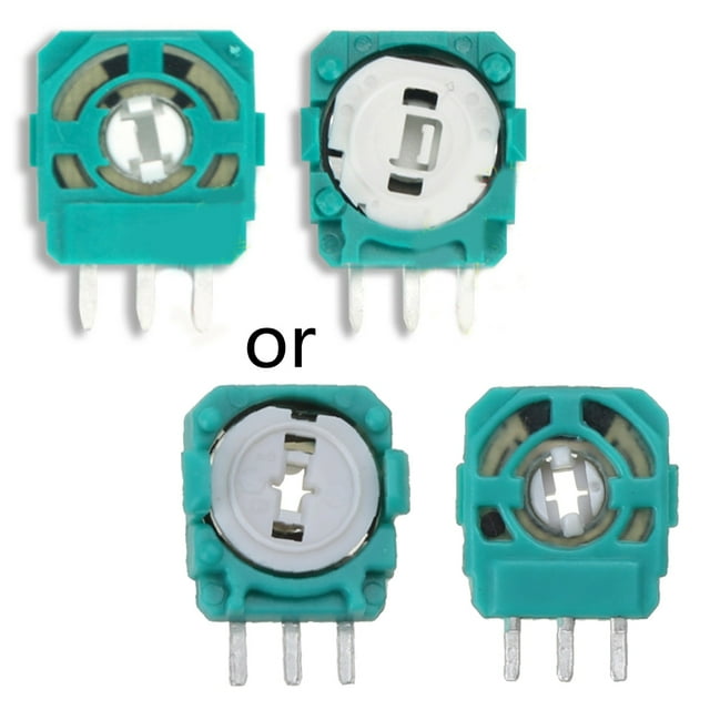 Qisuw 3D Analog Joystick Potentiometer 2K3Ω 3 Pin Sensor Module Axis ...