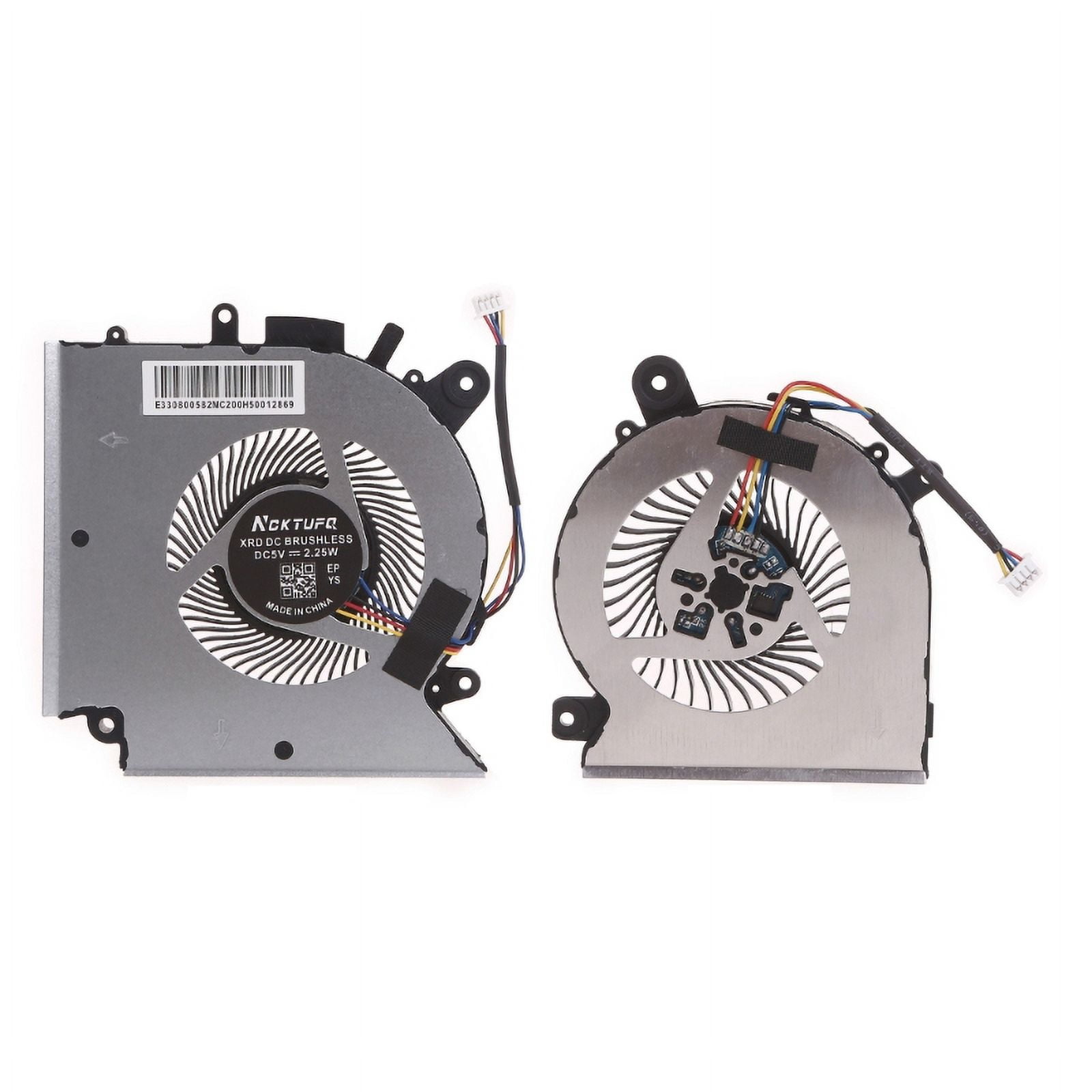 Qisuw 4 pin 5V DC Notebook GPU Cooling Fans GPU Radiator for MSI Katana ...