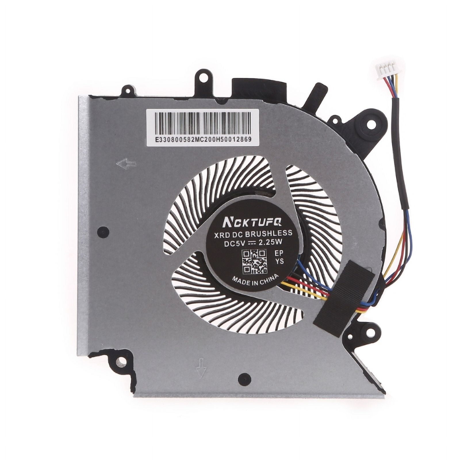 Qisuw 4 pin 5V DC Notebook GPU Cooling Fans GPU Radiator for MSI Katana ...