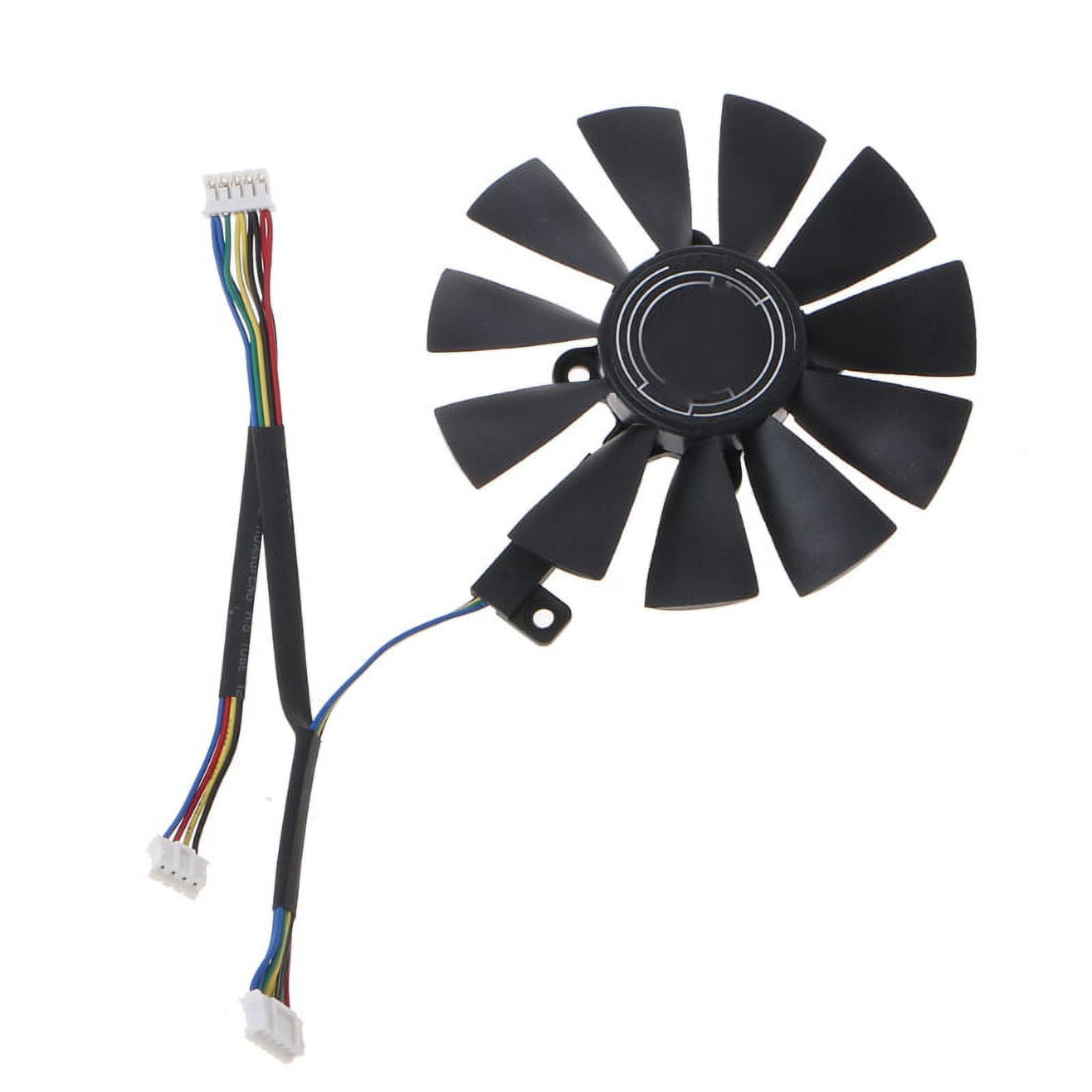 Qisuw 88MM FDC10U12S9-C Cooling Fan Quiet Graphics Card Fans GPU Cooler ...