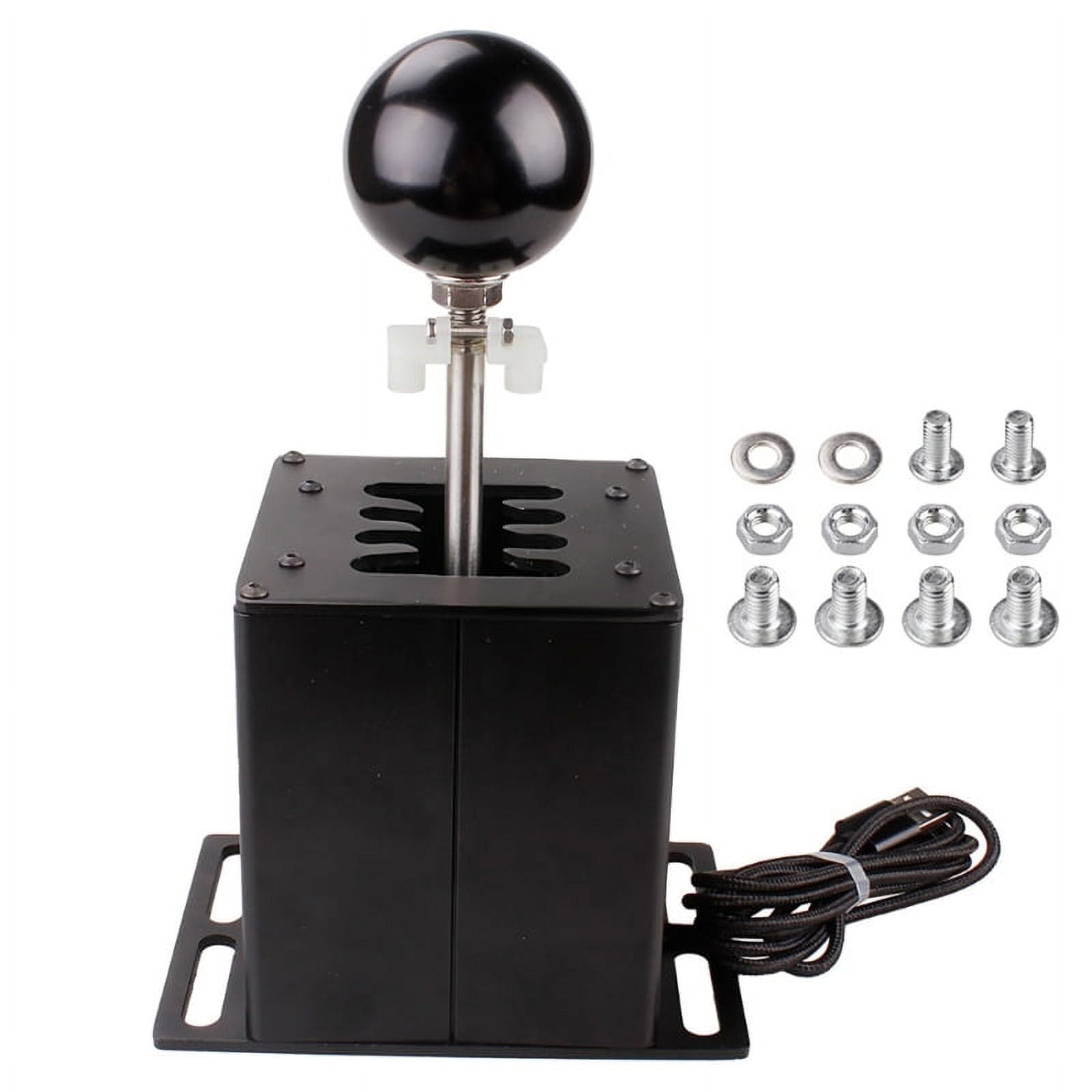 Qisuw Aluminum Alloy Racing PC USB Simulator Racing Shifter Metal Alloy ...