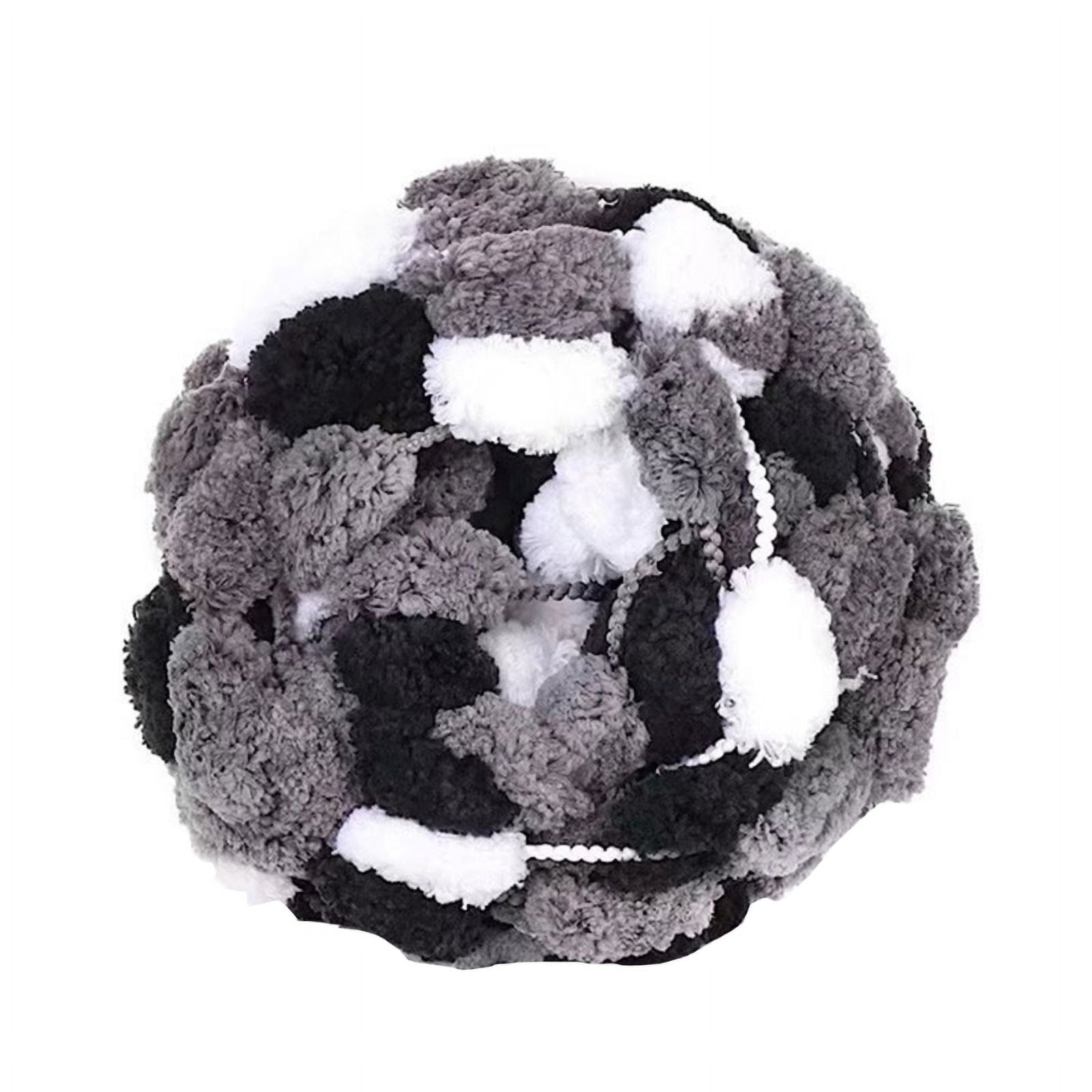 Qisuw Assorted Fluffy Pompoms Felt Balls Craft DIY Project Home Holiday ...