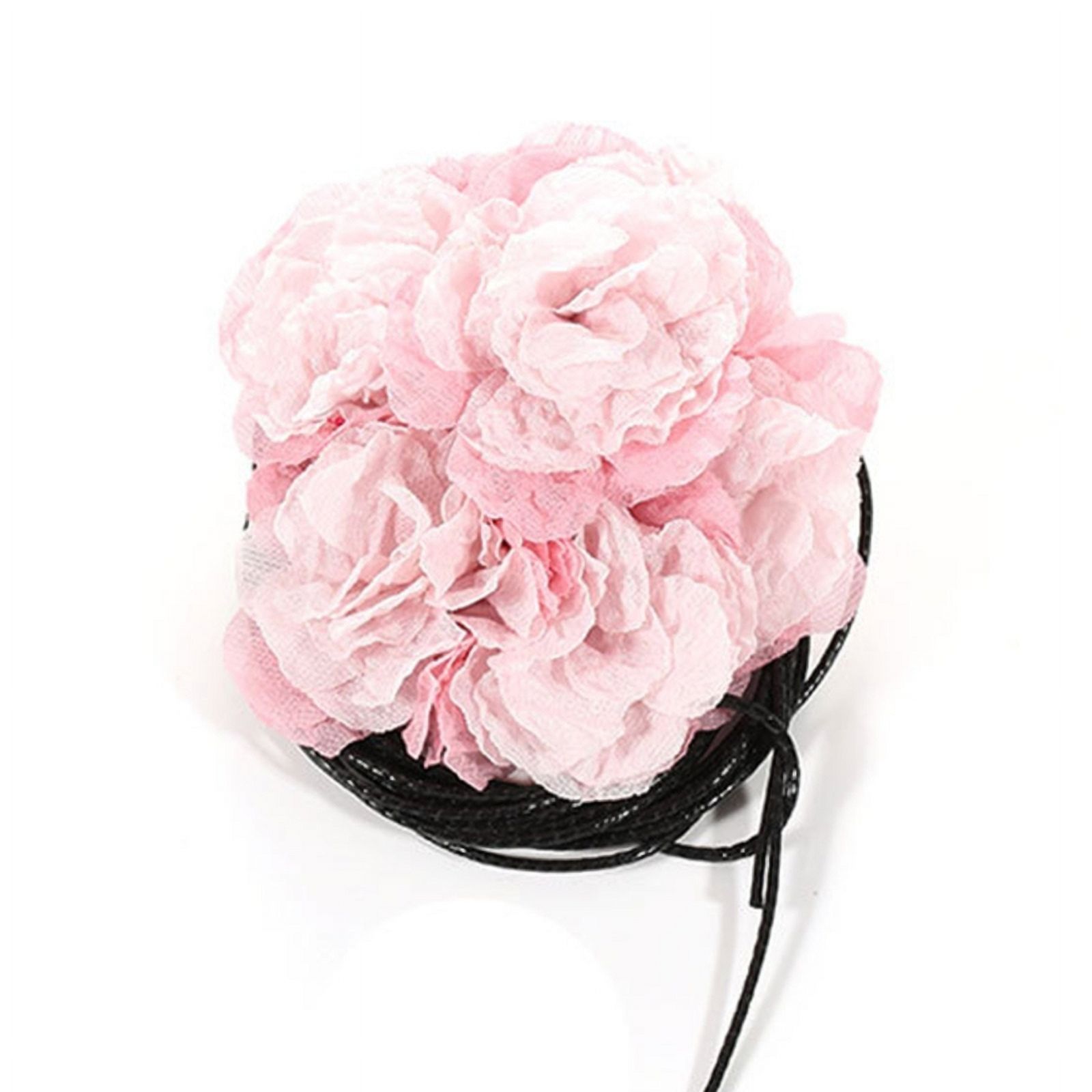 Qisuw Big Rose Flower Necklace Gothic Black Rose Flower Waist Chain ...