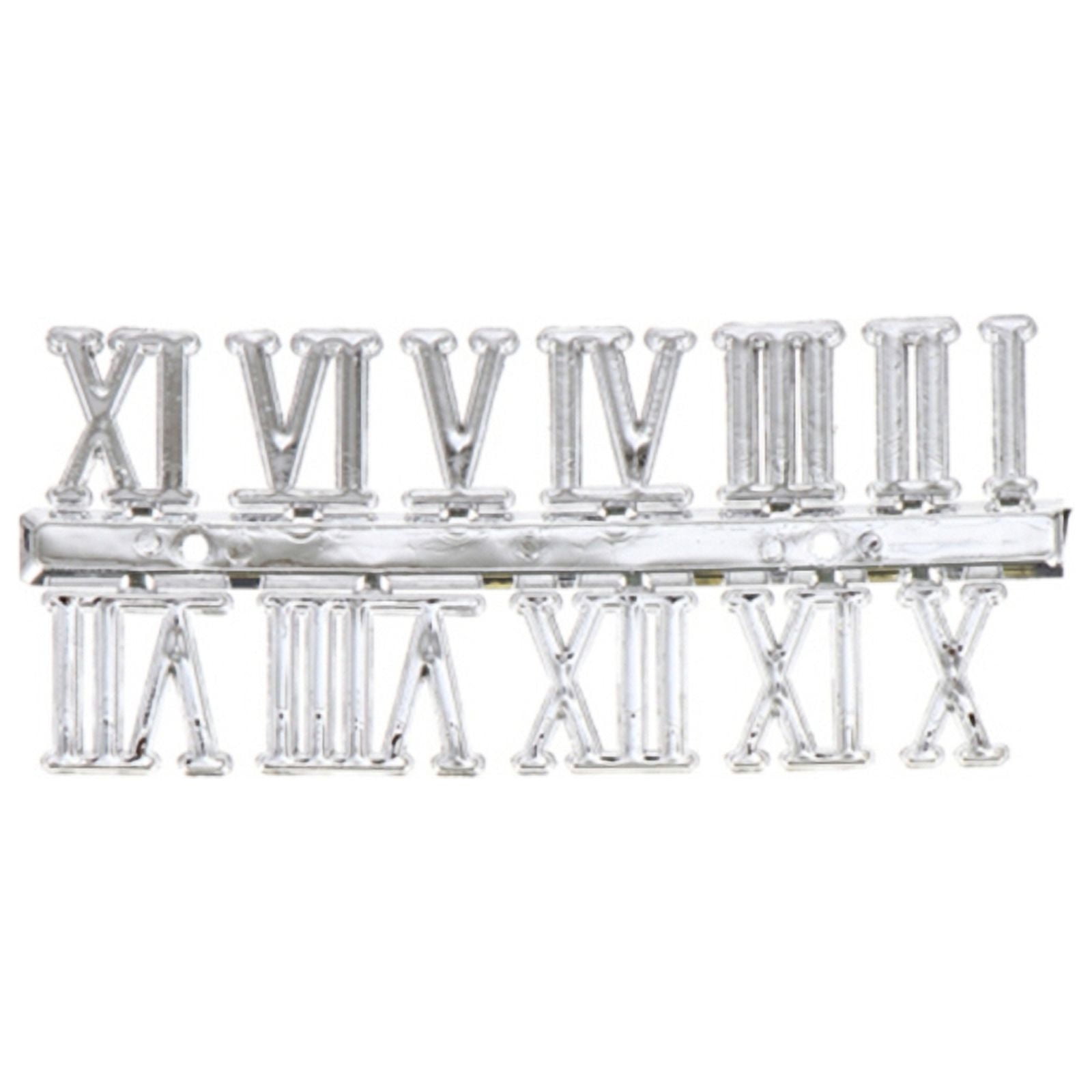 Qisuw DIY Arabic Numerals Roman Numerals Digital Wall Clock Removable ...